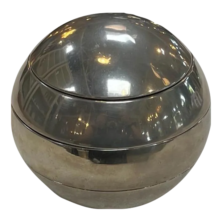 Vintage Italian Decorative Sphere Object, 1980s | Chairish