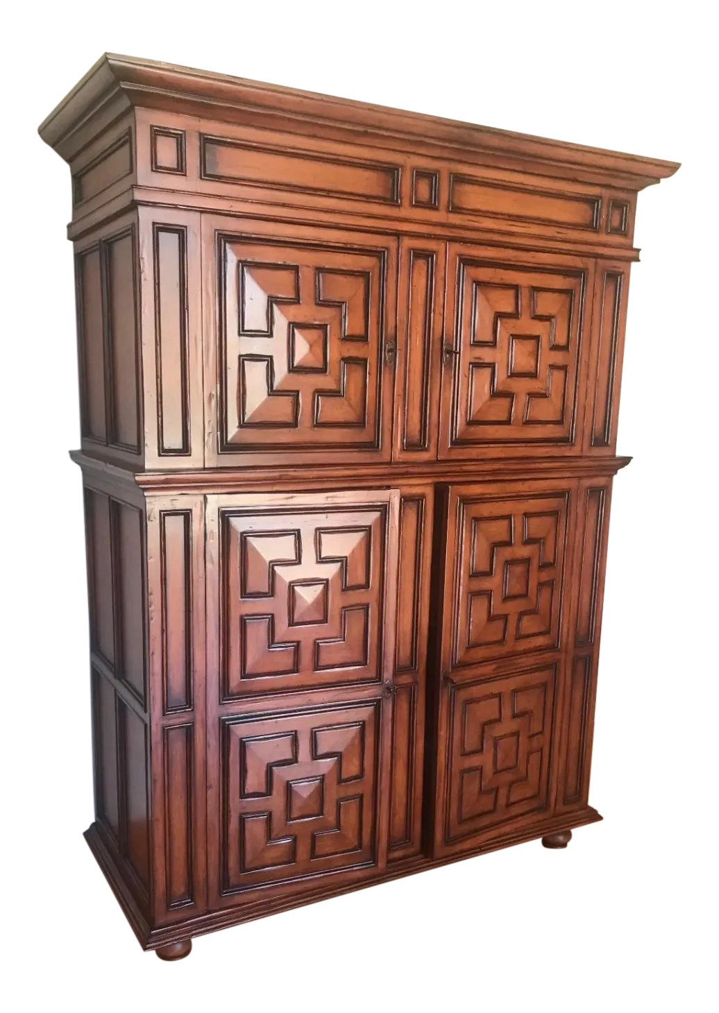 20th Century Traditional Haarlem Cabinet | Chairish