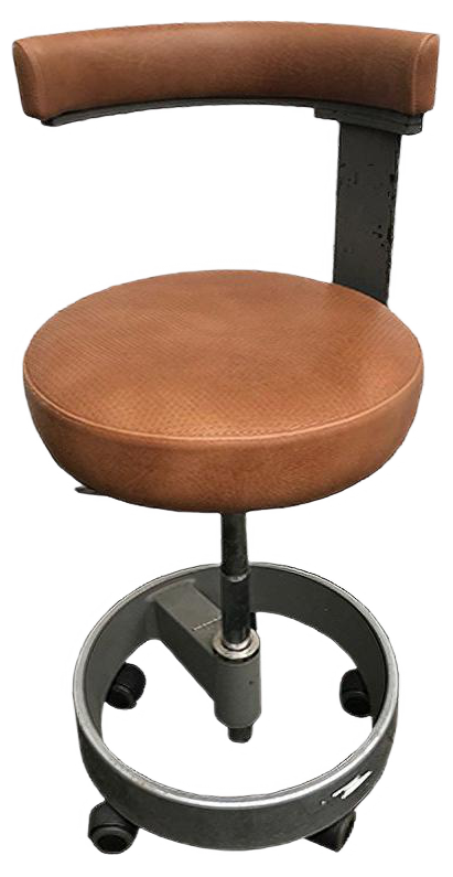 Adjustable Swivel Chair on Wheels from Siemens, 1960s | Chairish