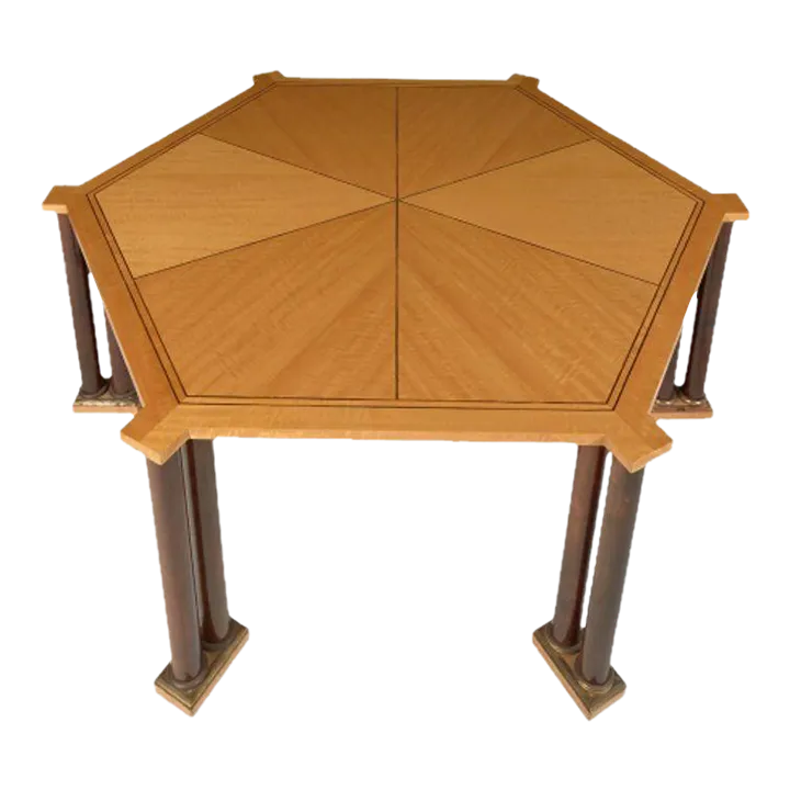 Mid-Century Modern Vladimir Kagan Dining Table, Provenance, Labeled ...