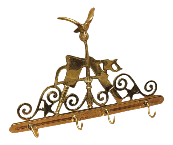 19th Century Traditional Wrought Butcher's Rack | Chairish