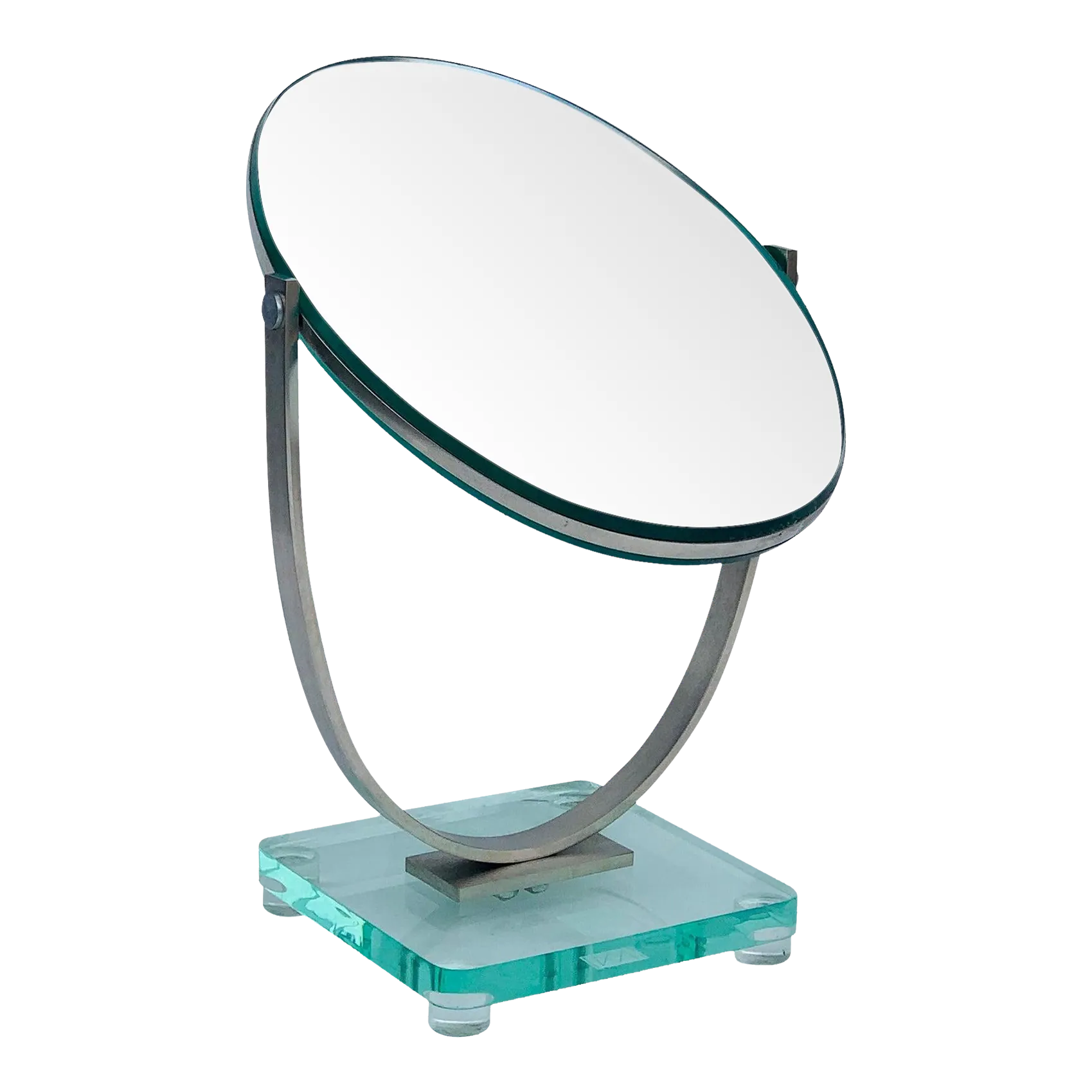 Double Sided Vanity Mirror by Charles Hollis Jones | Chairish