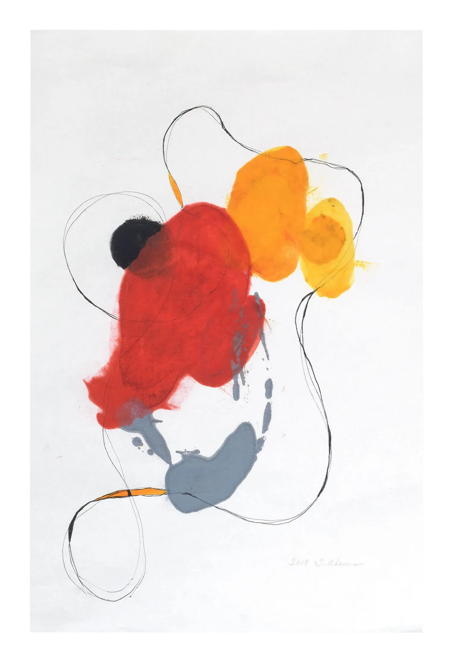 Tracey Adams "0118.6", Painting | Chairish