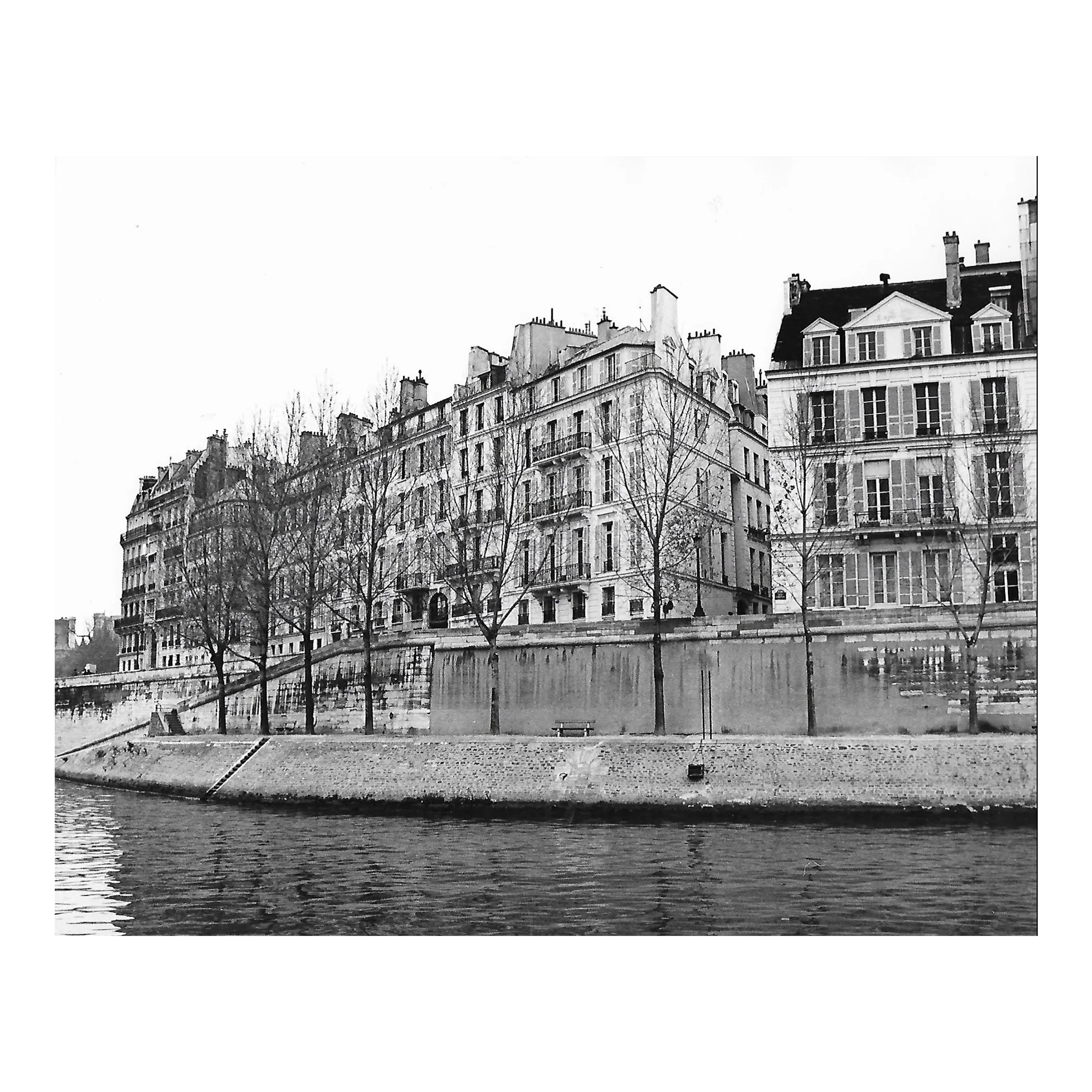 1971 Paris From the Seine Photograph by Don Ware | Chairish