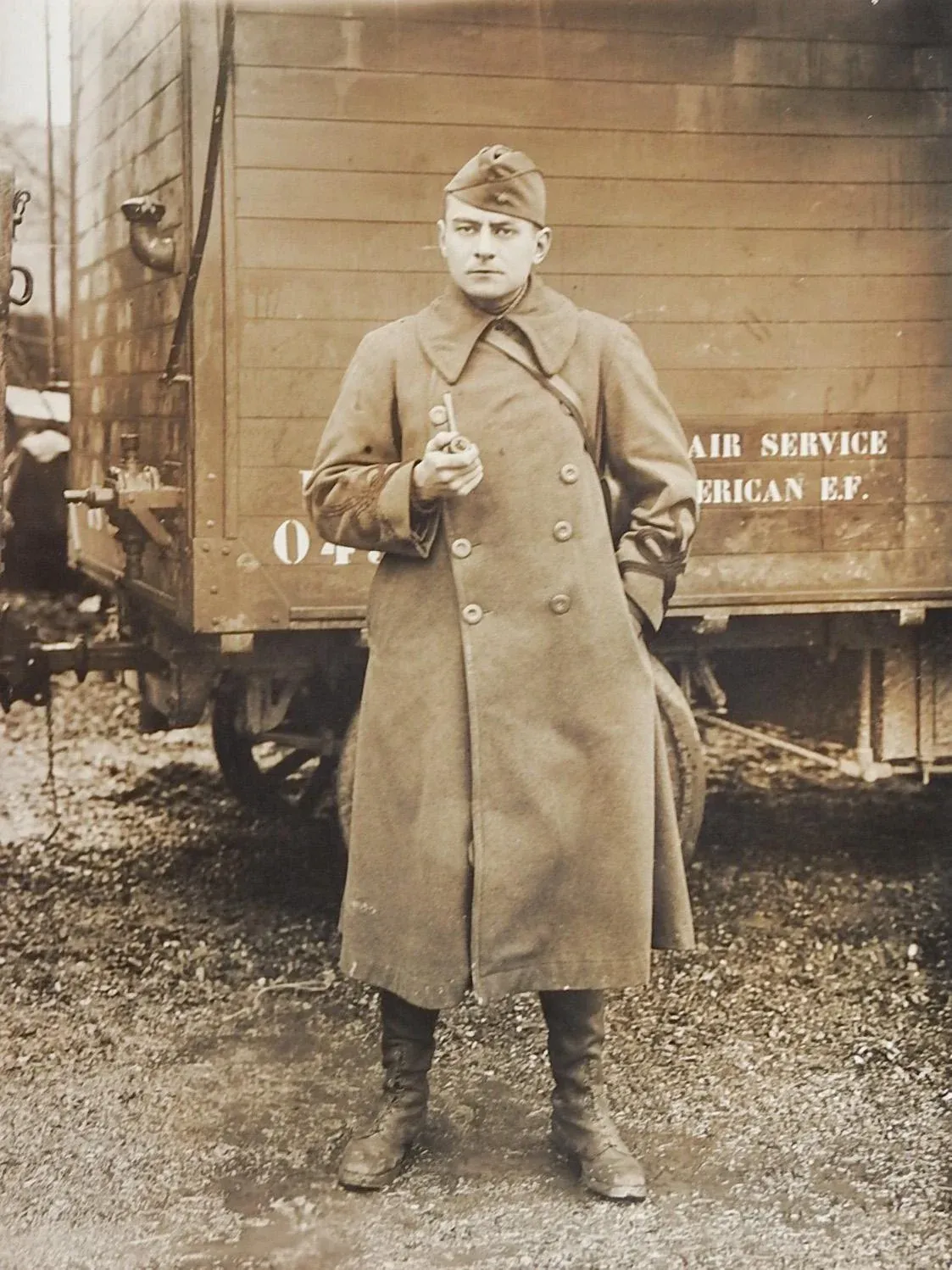 1918 Serviceman American Expeditionary Force Photograph Air Service ...