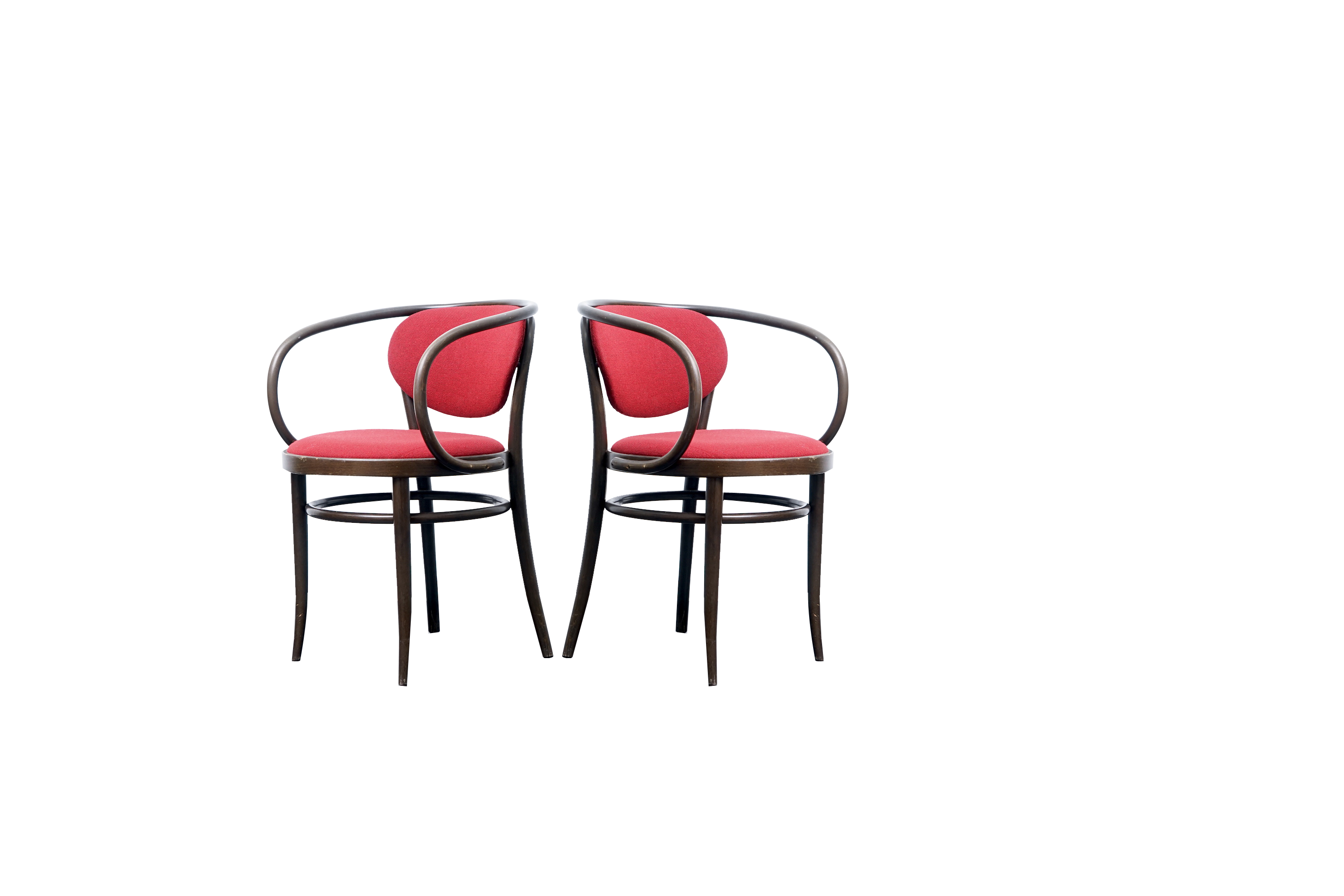 Vintage Viennese Model 233 P Bistro Chairs by Thonet, Set of 2 | Chairish