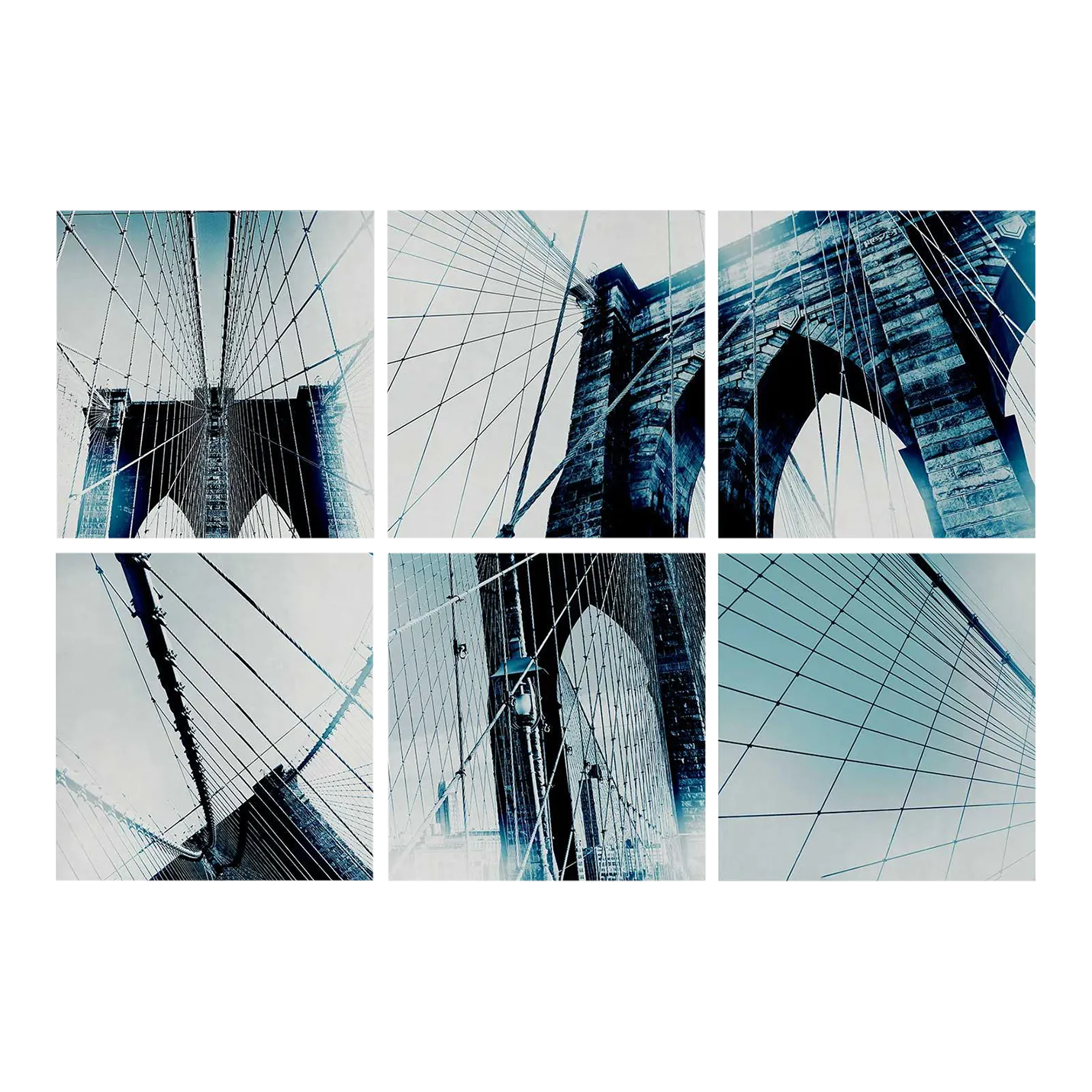 Brooklyn Bridge Collage No.1 Art Print | Chairish