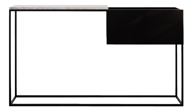 Box Maxi Grey M Console Table by Un'Common | Chairish