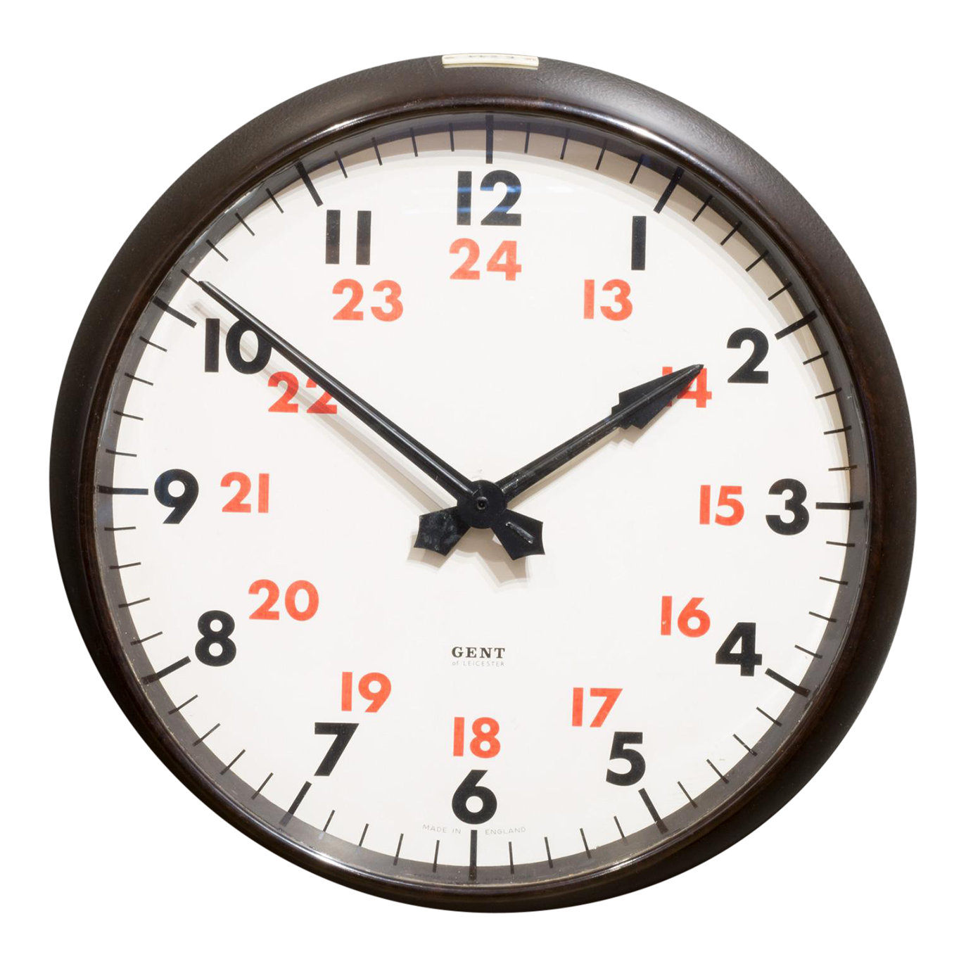 Mid-Century Gents of Leicester 24 Hour Bakelite Wall Clock C.1960 ...