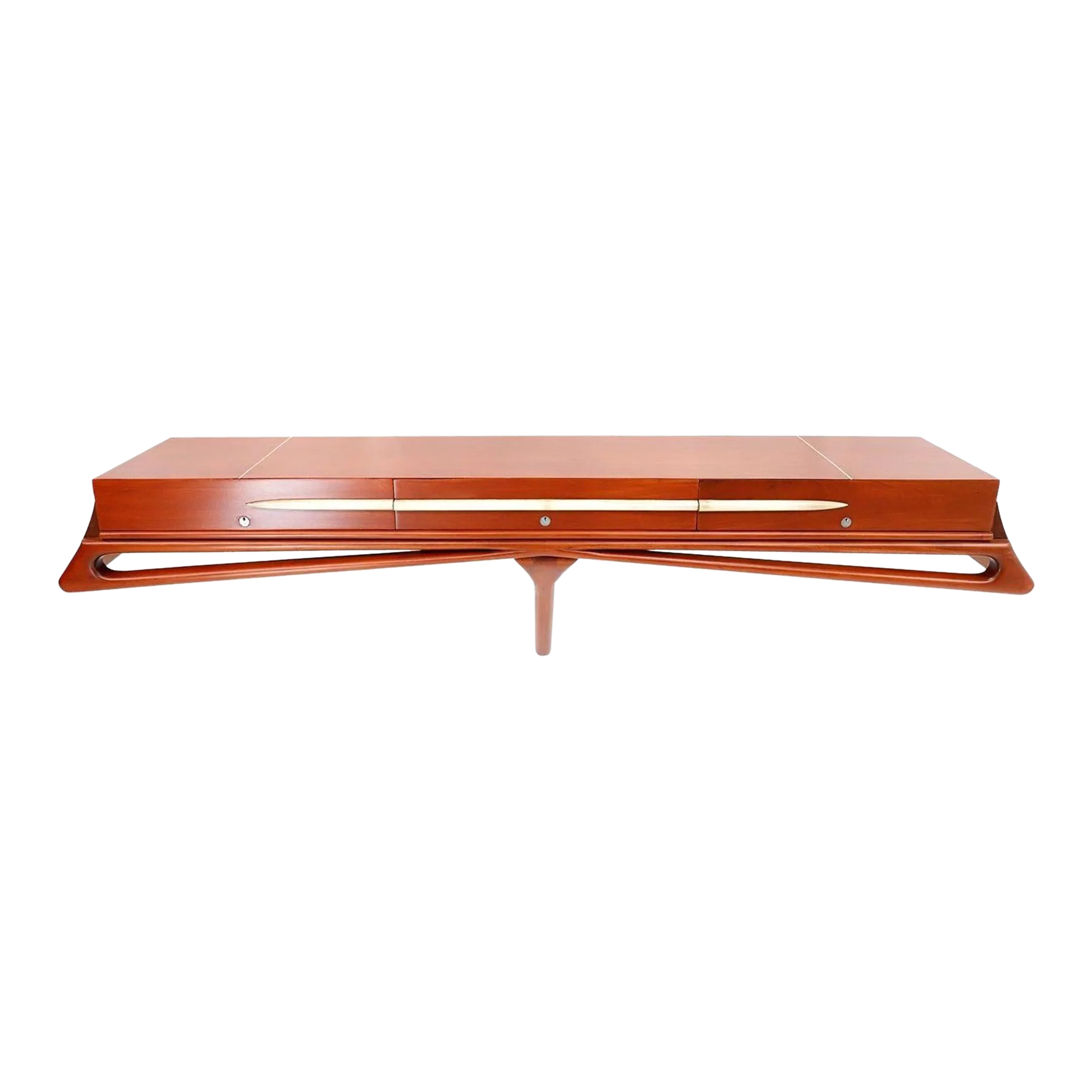 1960s Midcentury Mexican Modernist Console by Eugenio Escudero | Chairish