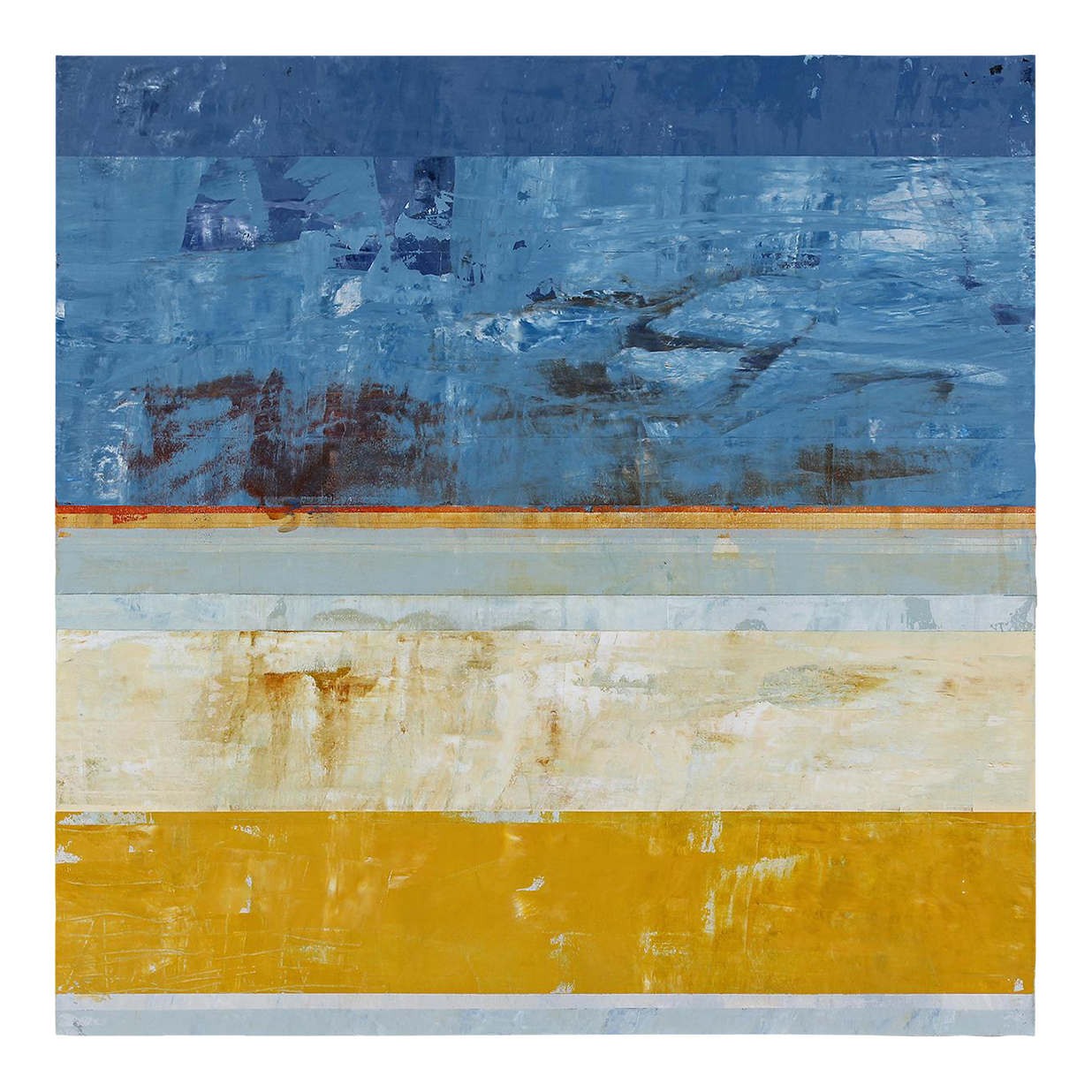 Contemporary Abstract Acrylic on Canvas Painting "Greek Painting #2" by ...