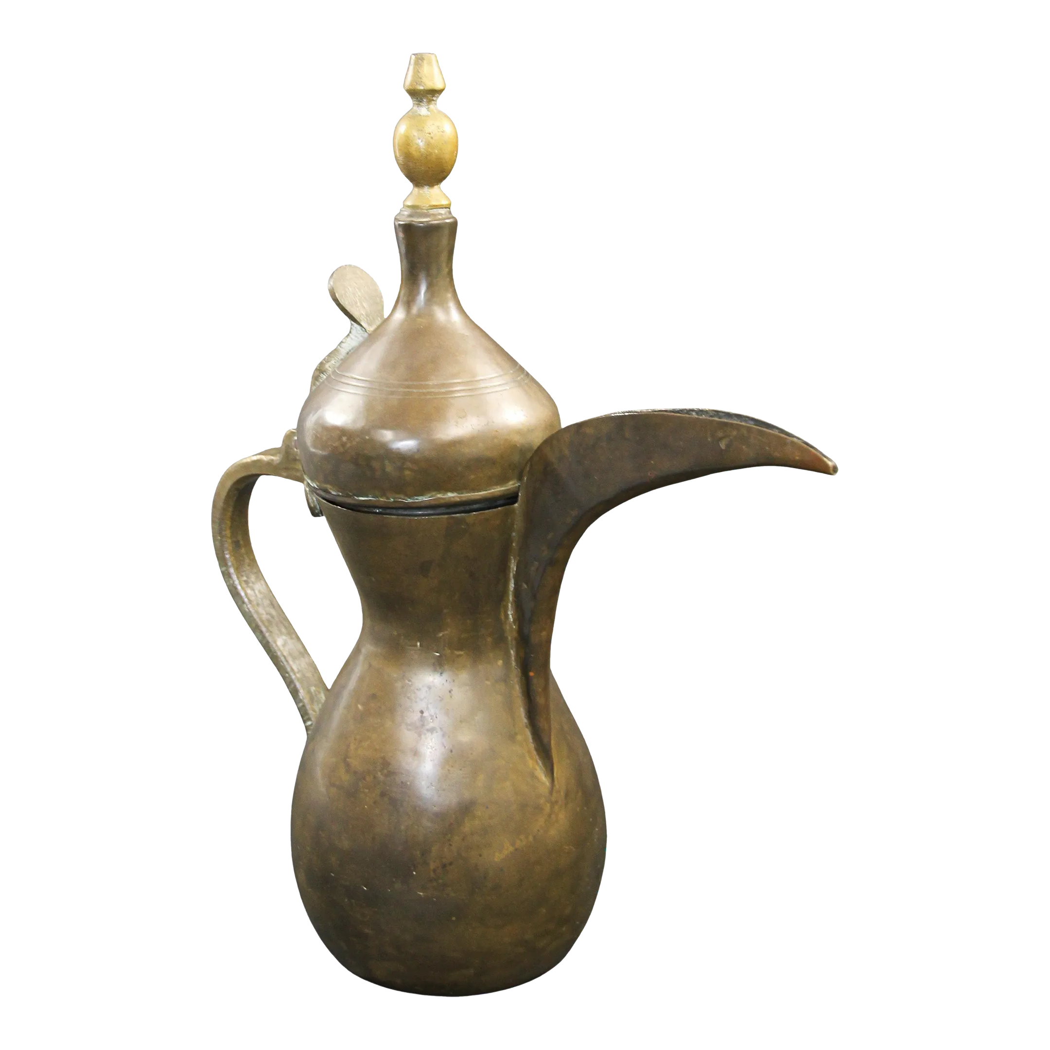 Middle Eastern Moorish Dallah Arabic Coffee Pot | Chairish