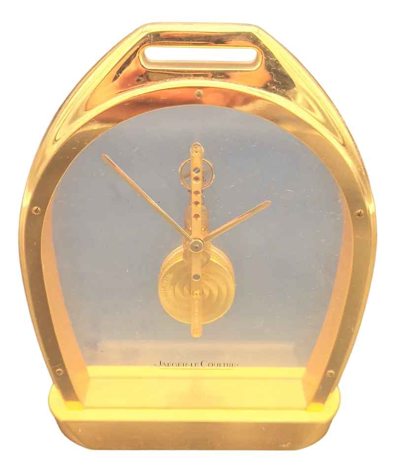 Mid-Century Skeleton Table Clock from Jaeger-Lecoultre, 1970s | Chairish