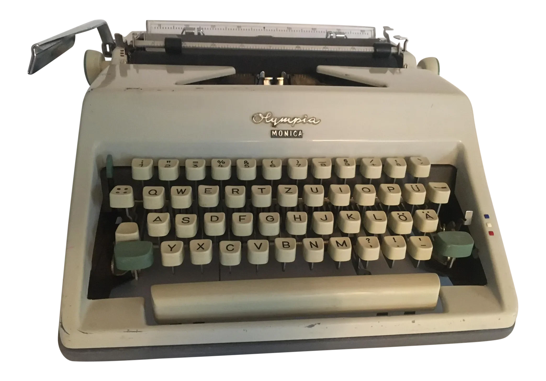 Vintage 1960s Olympia Monika Typewriter | Chairish