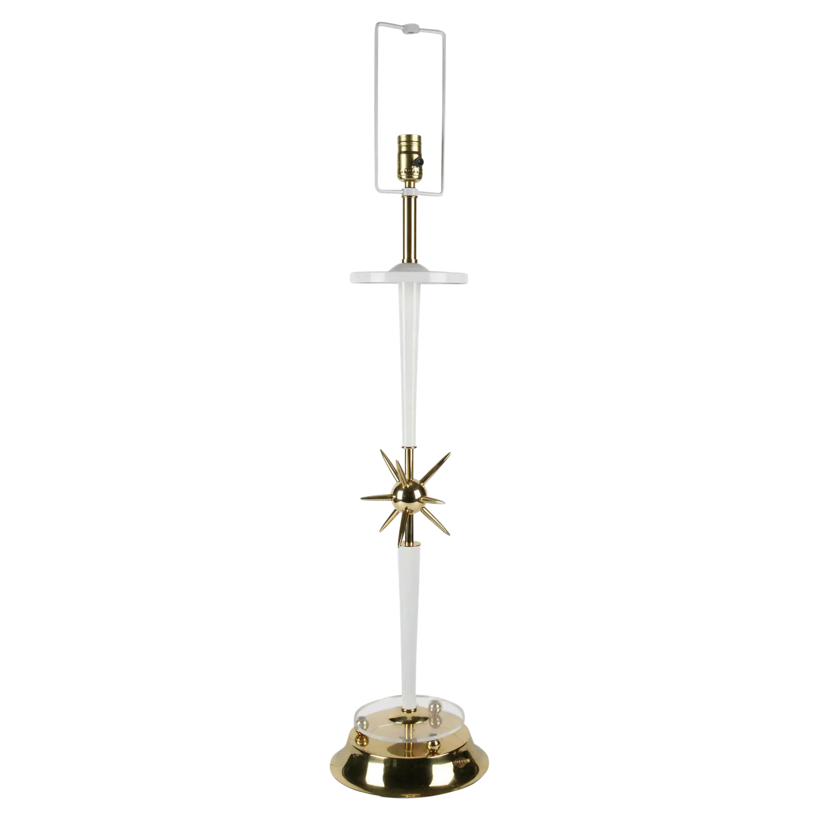 Vintage Atomic Style Sputnik Table Lamp | Chairish