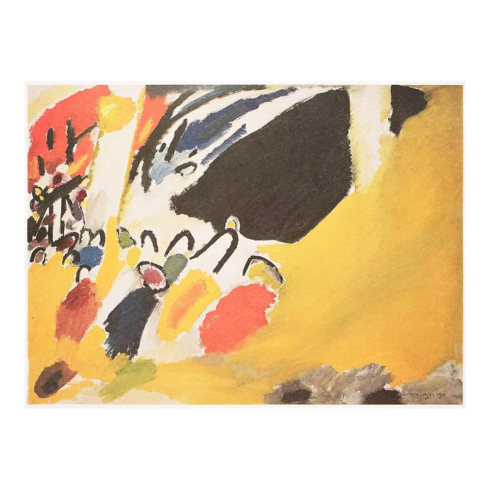 C. 1980s After Wassily Kandinsky "Impression III (Concert)", German ...