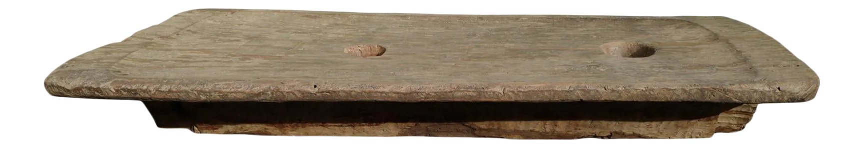 Original XL Wood Naga Table | Chairish