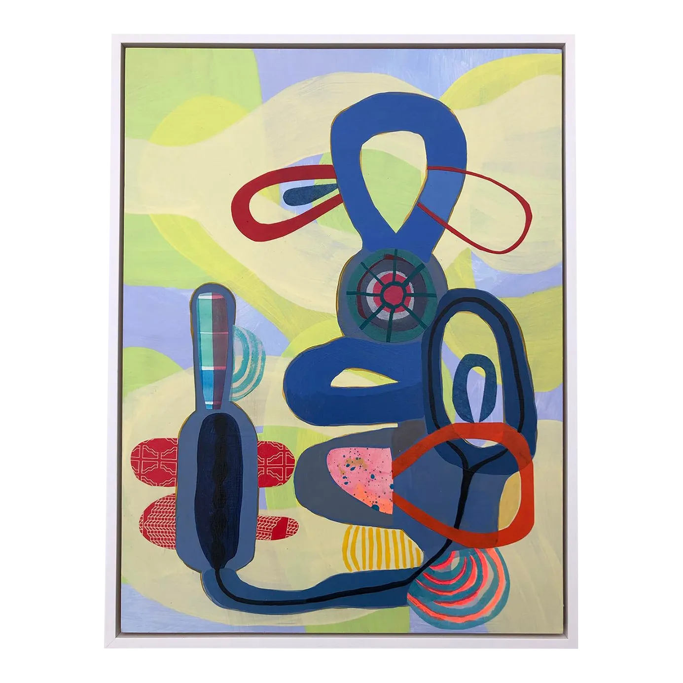 Mixed Media Artwork, "Beautiful but Useless" by Alex Ackerman, Framed ...