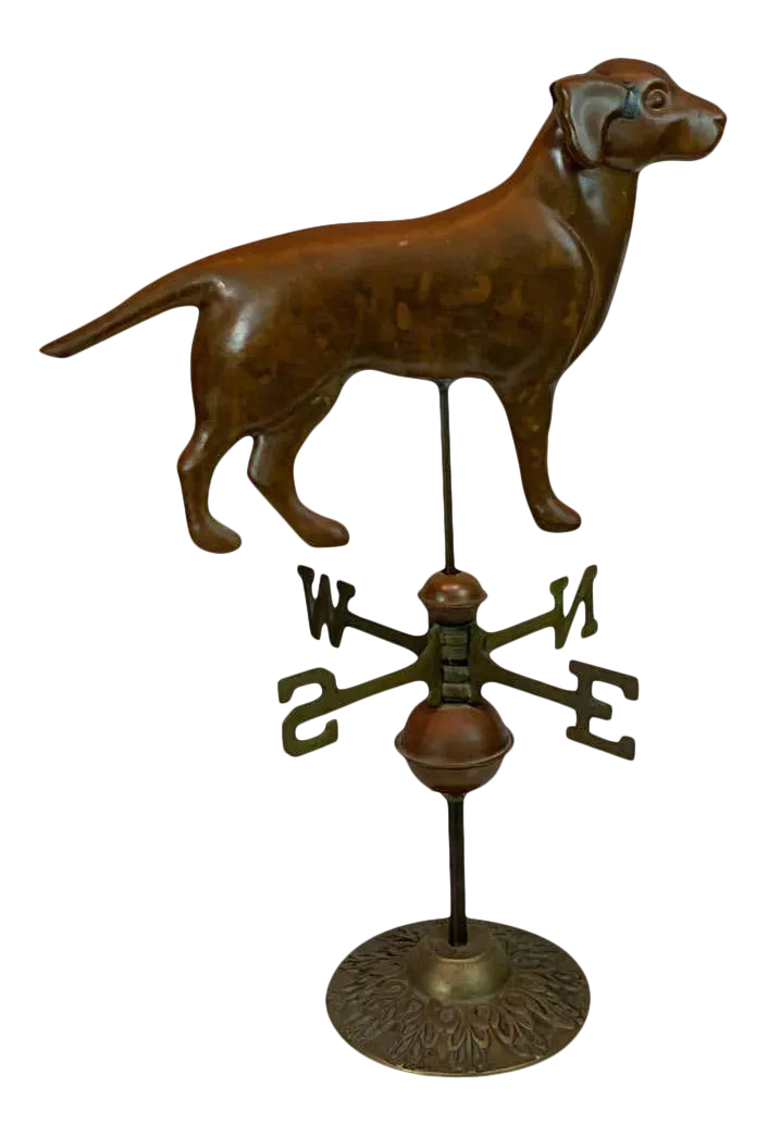 Late 20th Century Vintage Copper and Brass Table Top Model of a ...