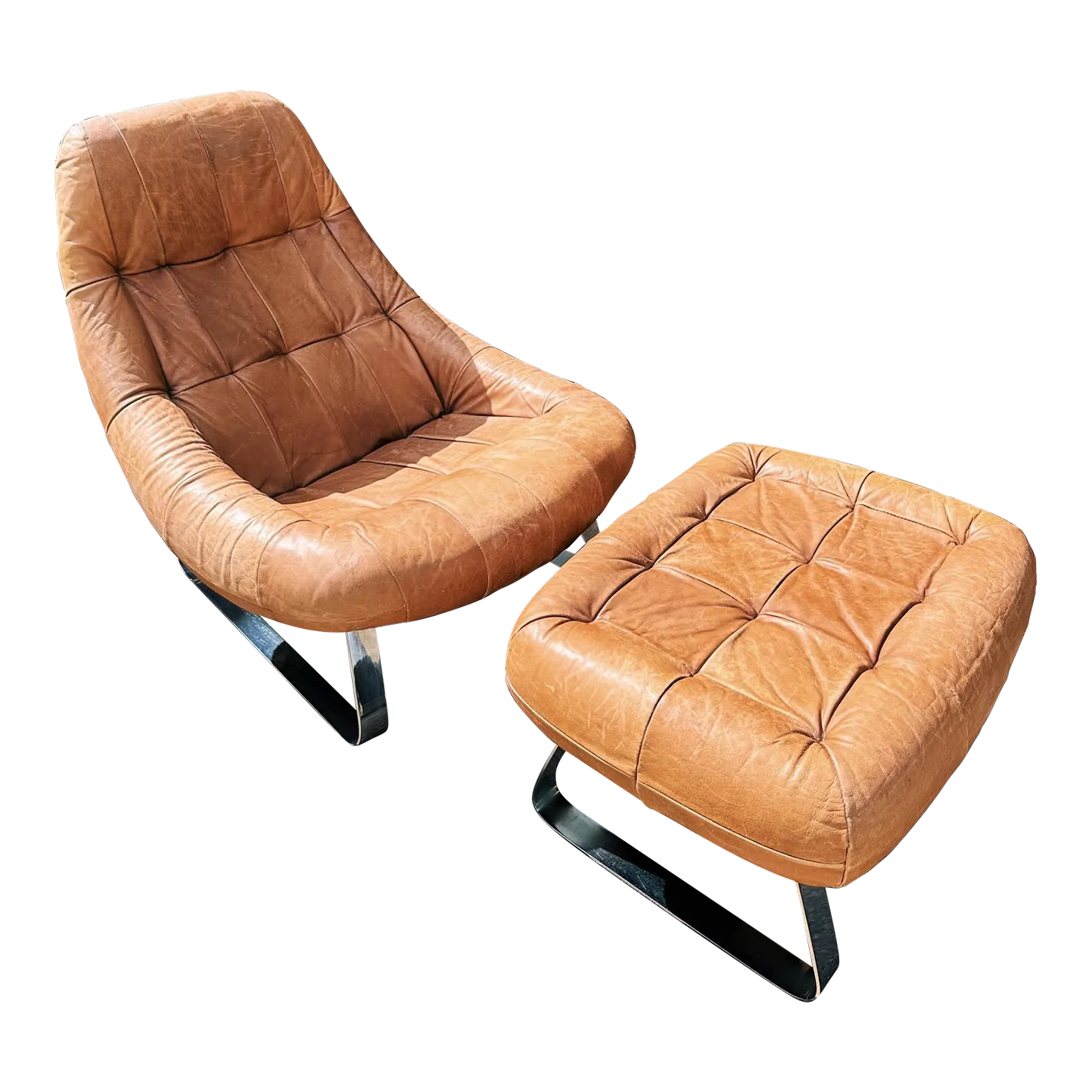 1970s Percival Lafer Mid Century Brazilian "Earth Chair" Set Armchair ...