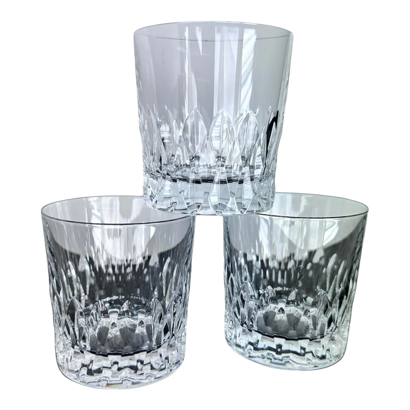 Vintage Juan by Crystal D’Arques-Durand Old Fashioned Barware Glasses ...