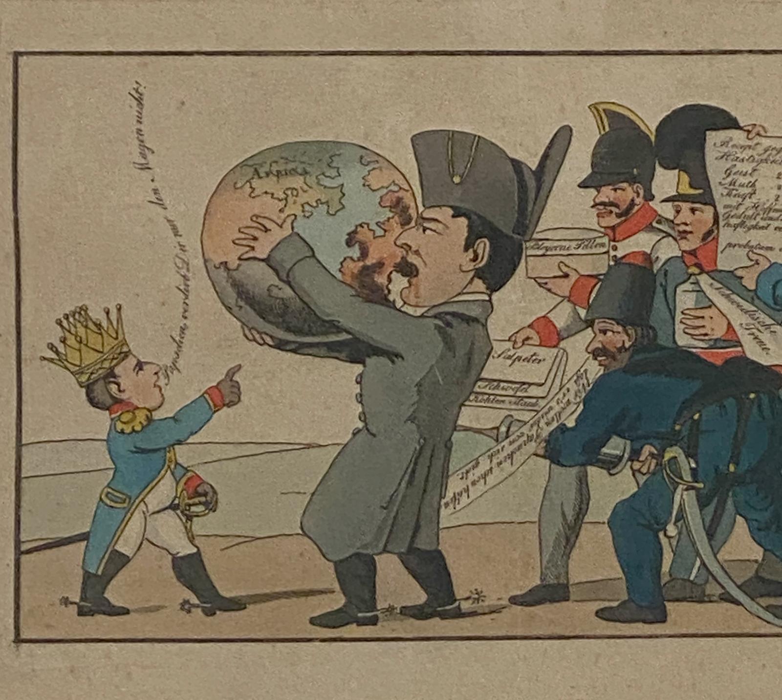 French Revolution Political Cartoons Napoleon