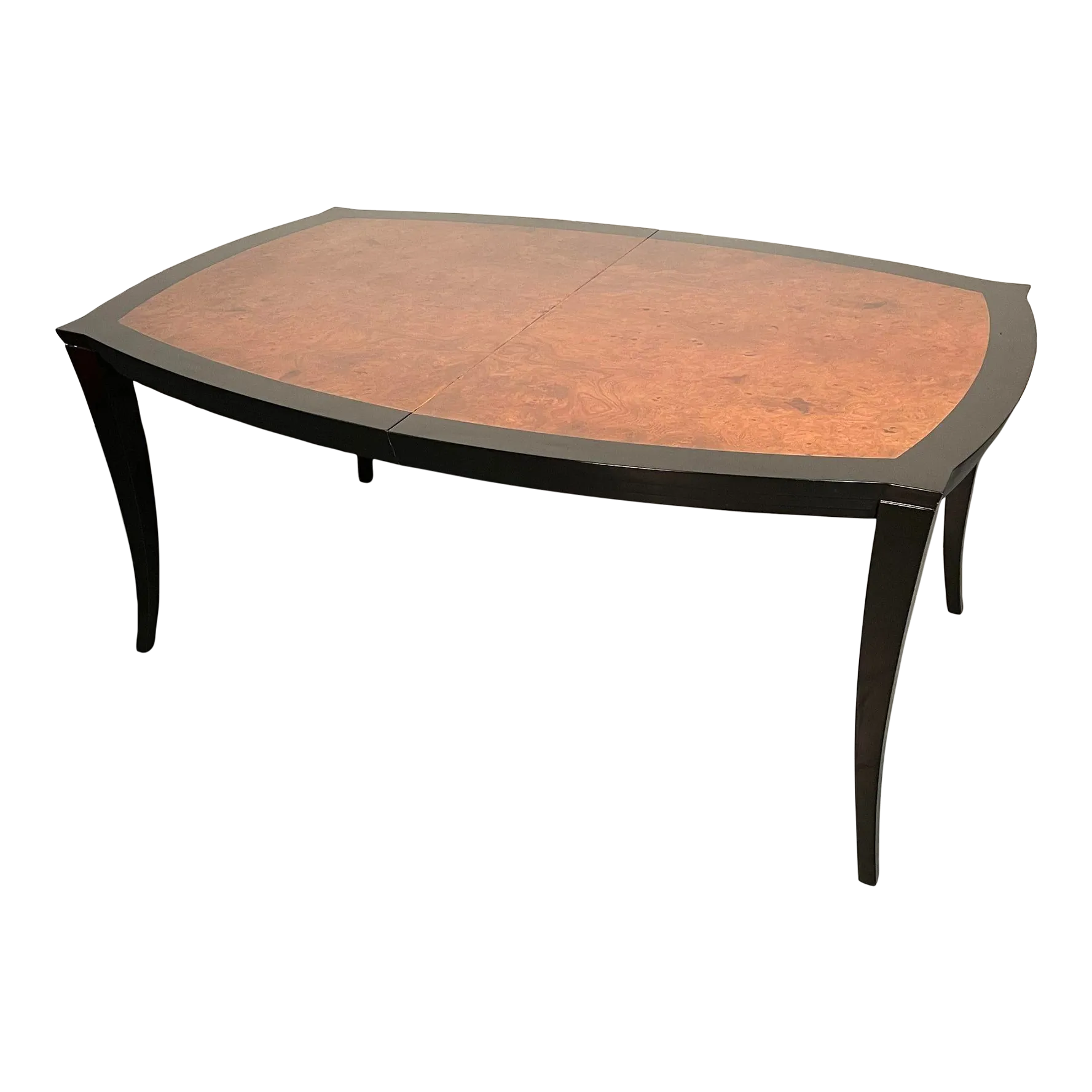 Mid-Century Modern Eva Dining Table by Vladimir Kagan, Labeled Full ...