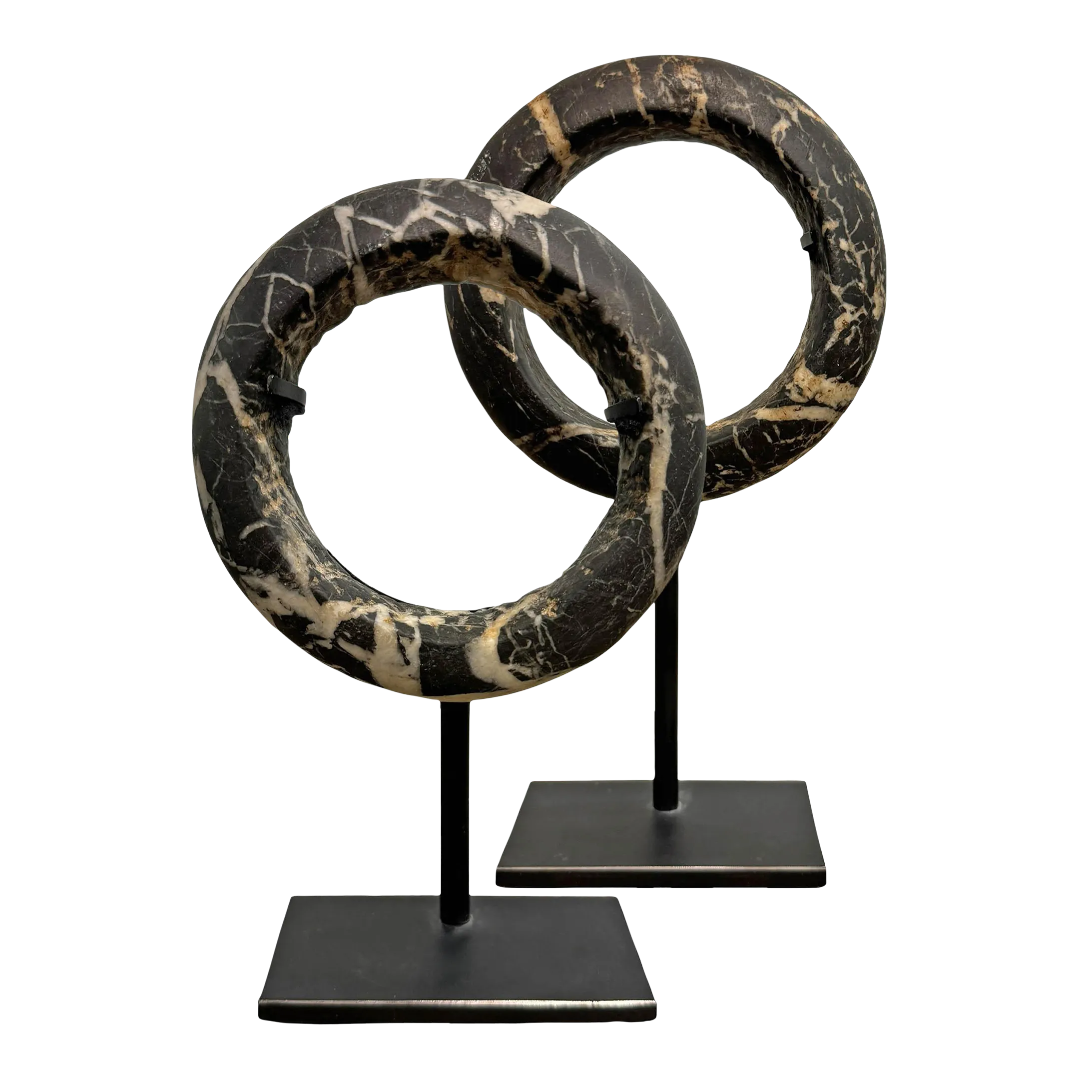 Pair of Neolithic Stone Bracelets From Mali | Chairish