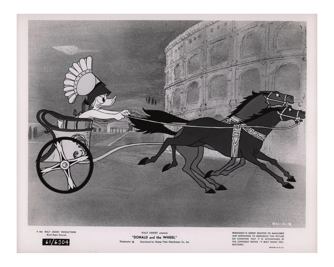 Donald and the Wheel 1961 U.S. Silver Gelatin Single-Weight Photo ...