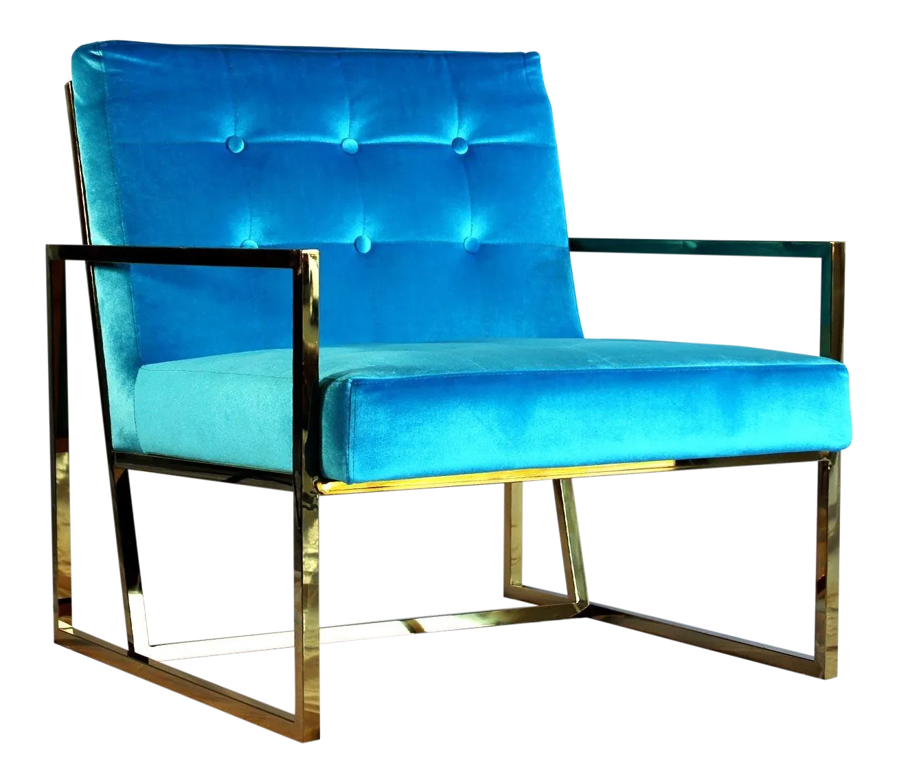 Pasargad DC Millan Collection Leisure Chair | Chairish