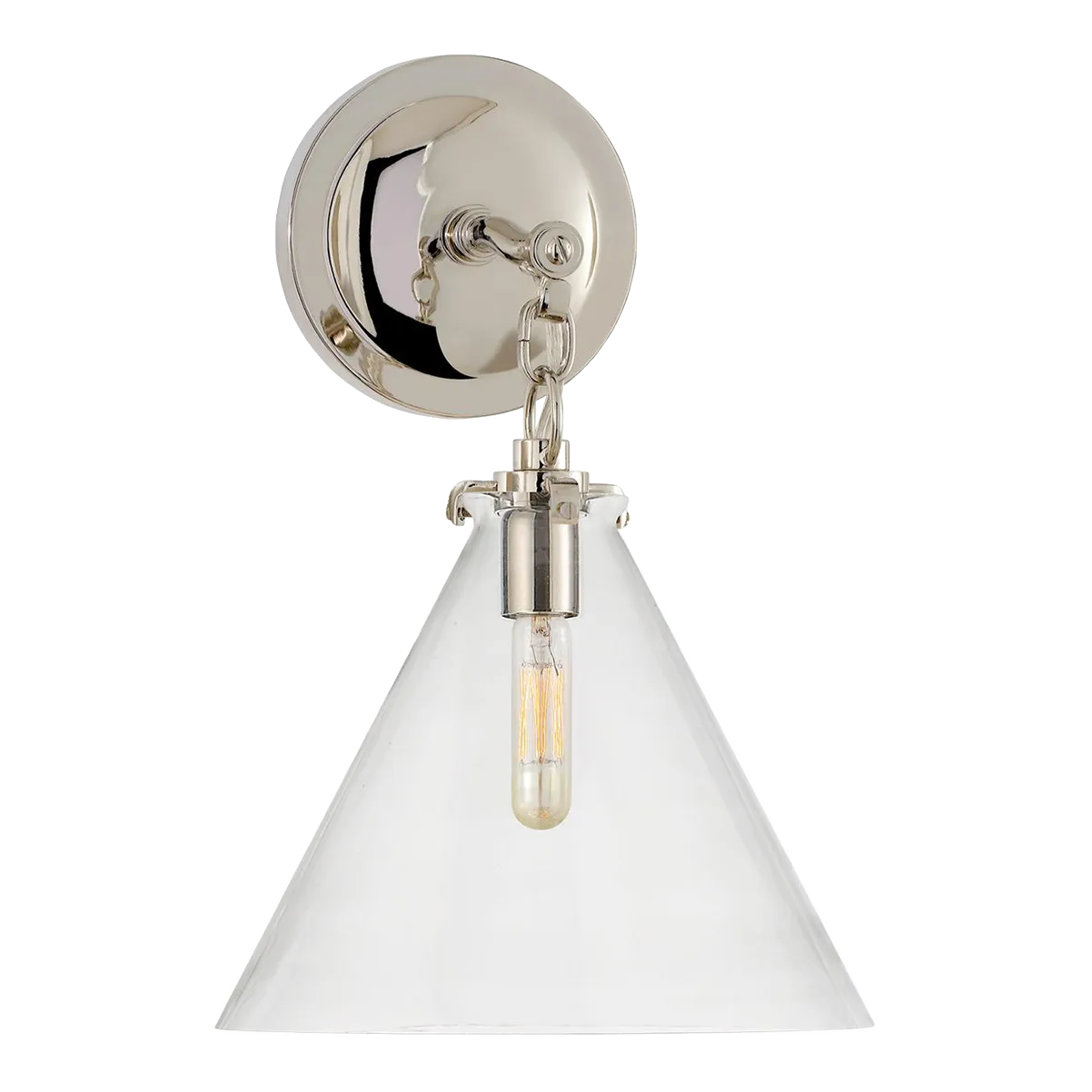 Thomas O'Brien for Visual Comfort Signature Katie Small Conical Sconce ...
