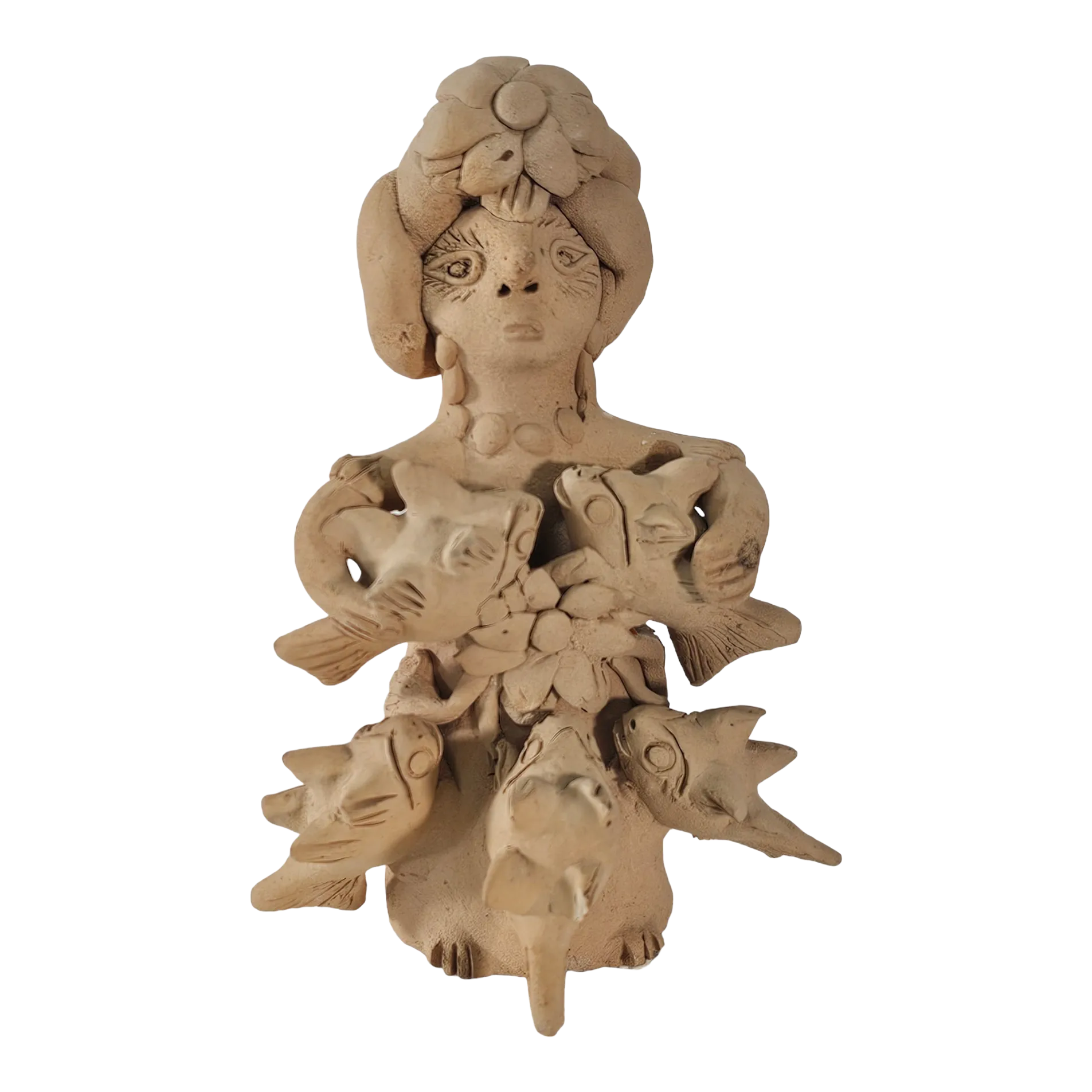 Mexican Muneca Doll Attributed to Irma Blanco Manner of Market | Chairish