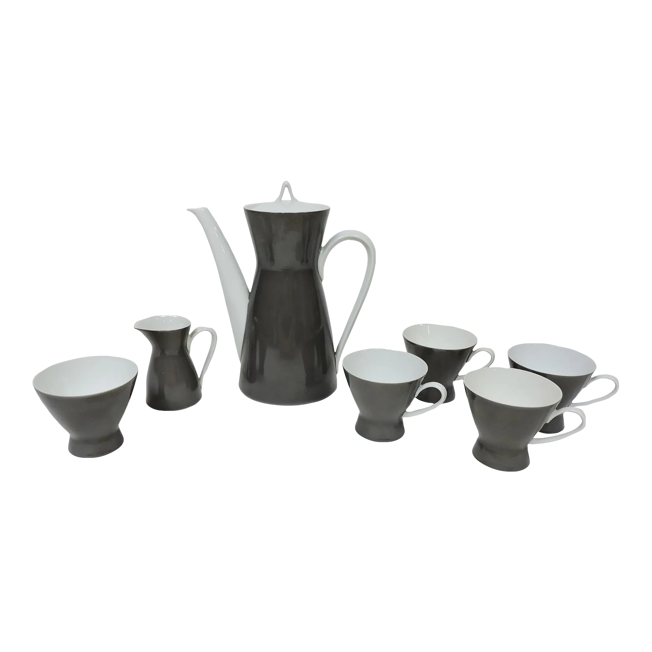 1950s Mid-Century Modern Rosenthal Raymond Loewy Form 2000 Coffee Set ...