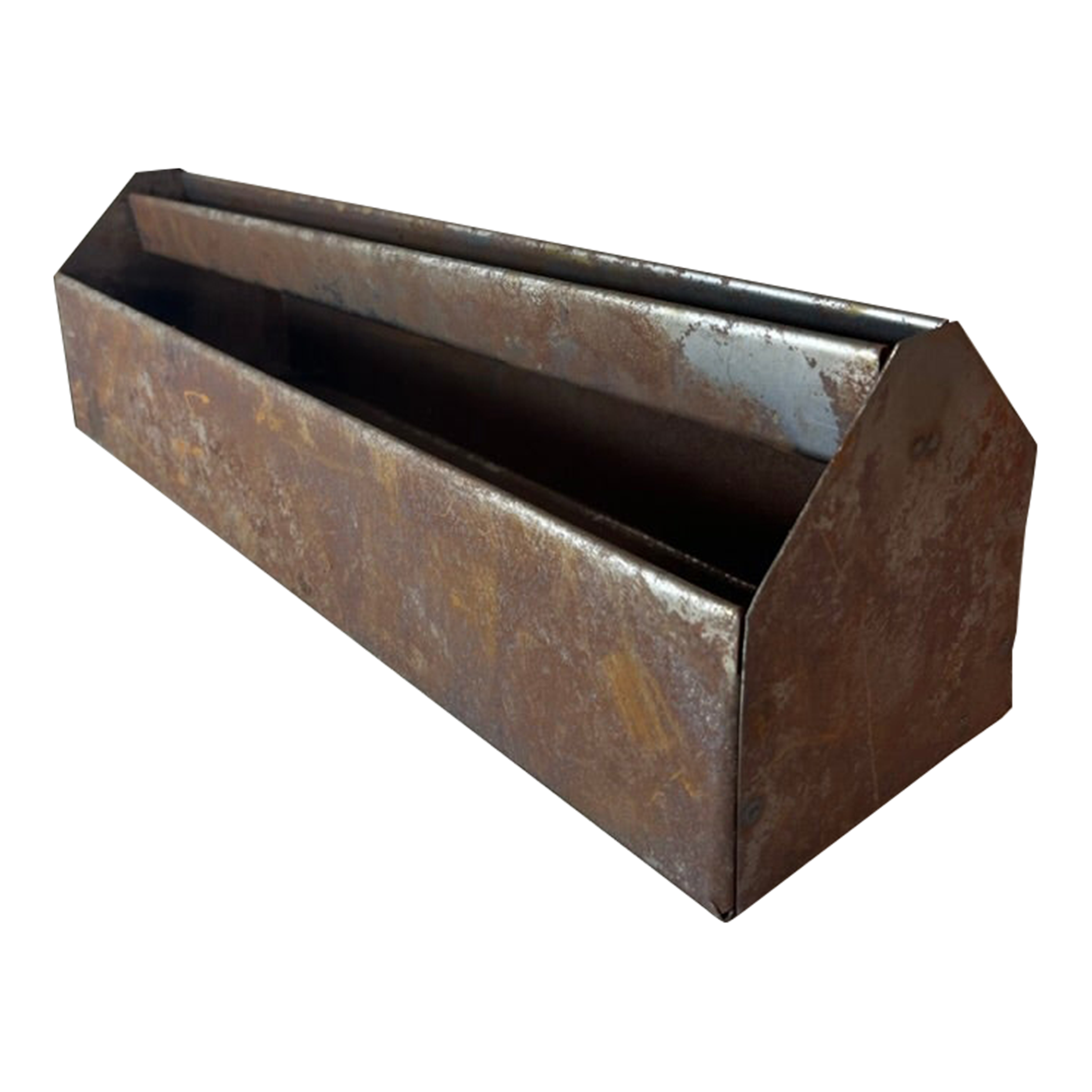 Early 20th Century Vintage Patinated Tool Box | Chairish