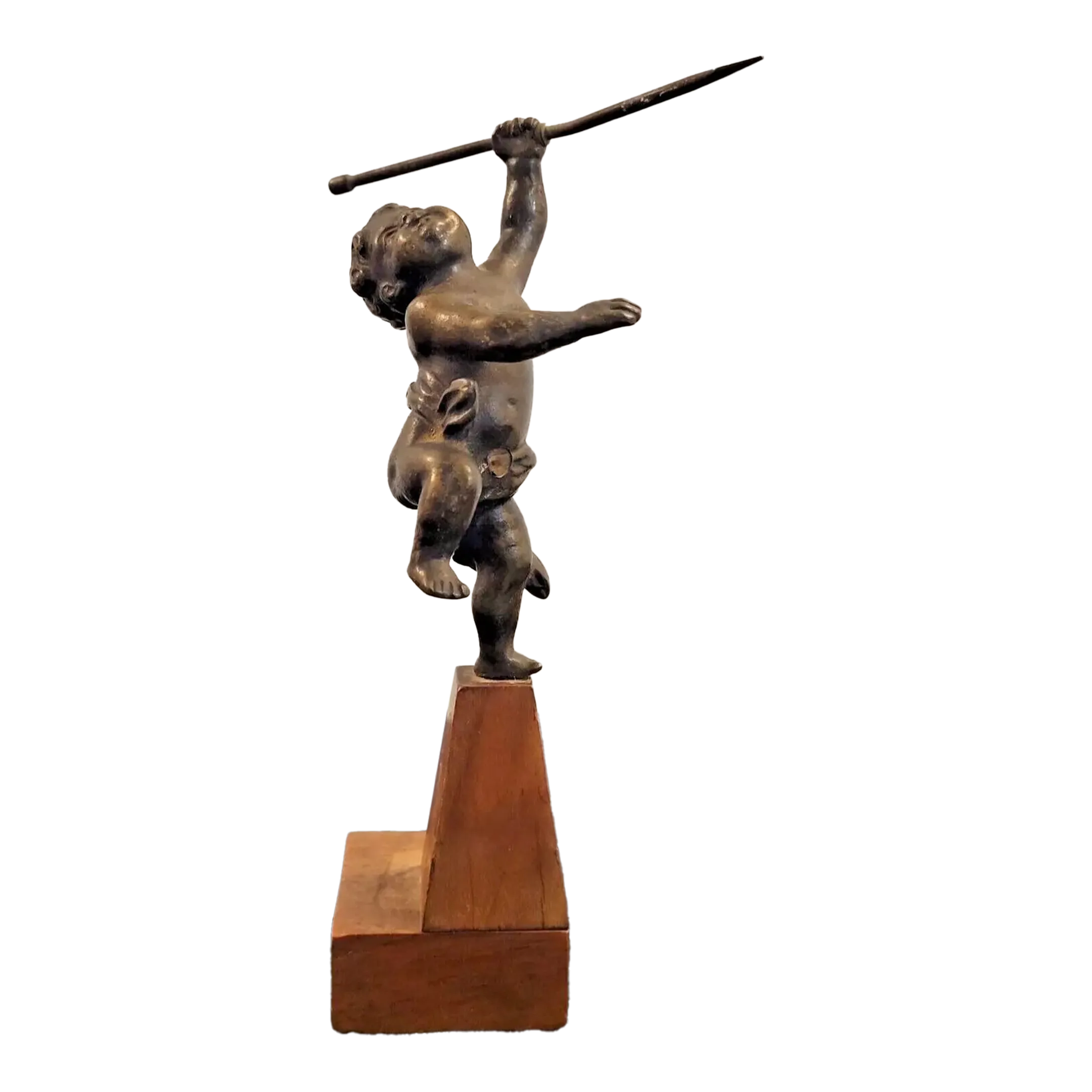 17thc French Renaissance Bronze Sculpture " the Putto Love Warrior" on ...