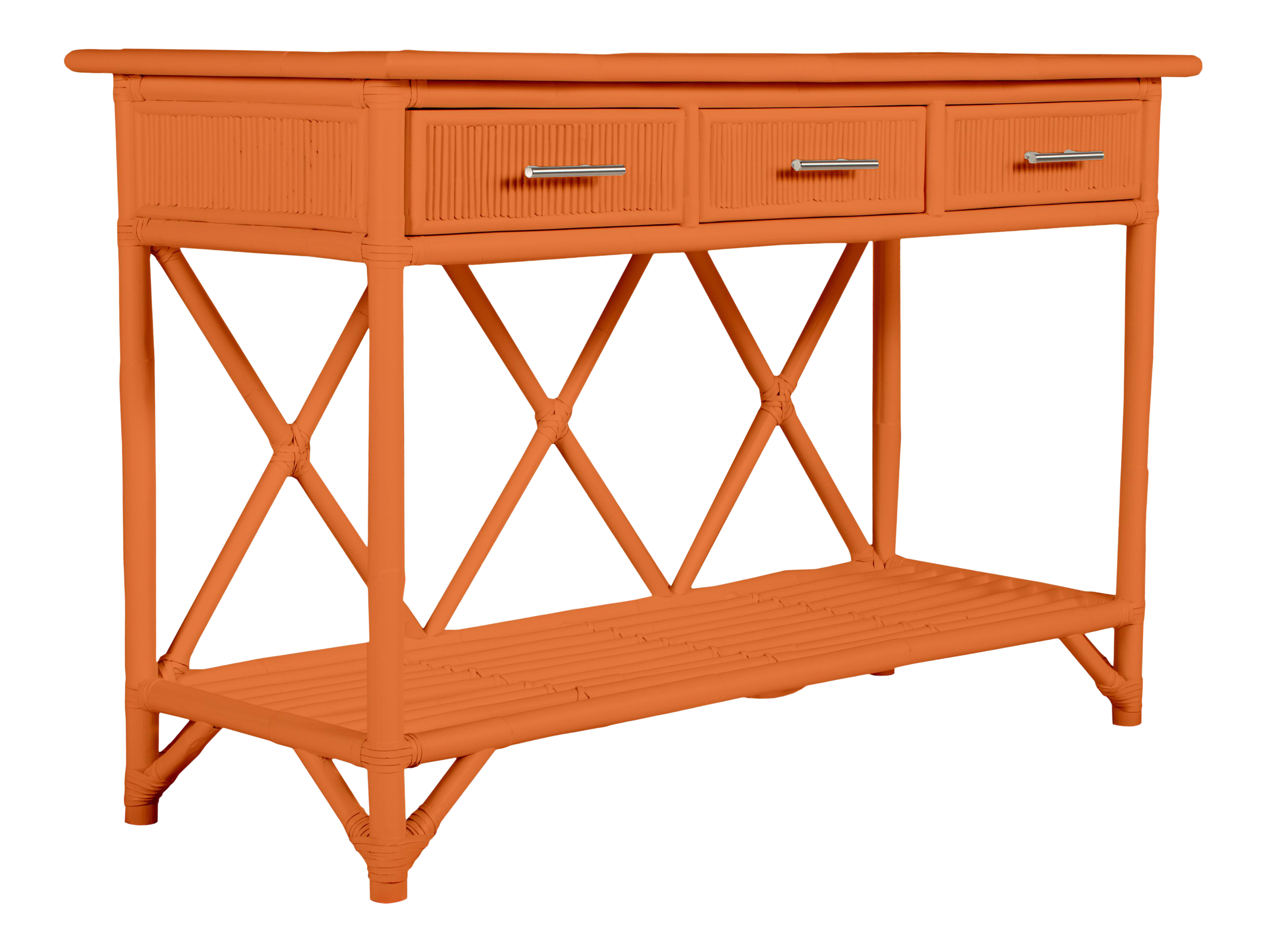 Aruba Sideboard - Orange | Chairish