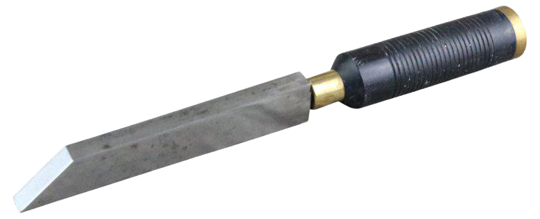 19th Century English Traditional Early Stone Carver's Chisel | Chairish