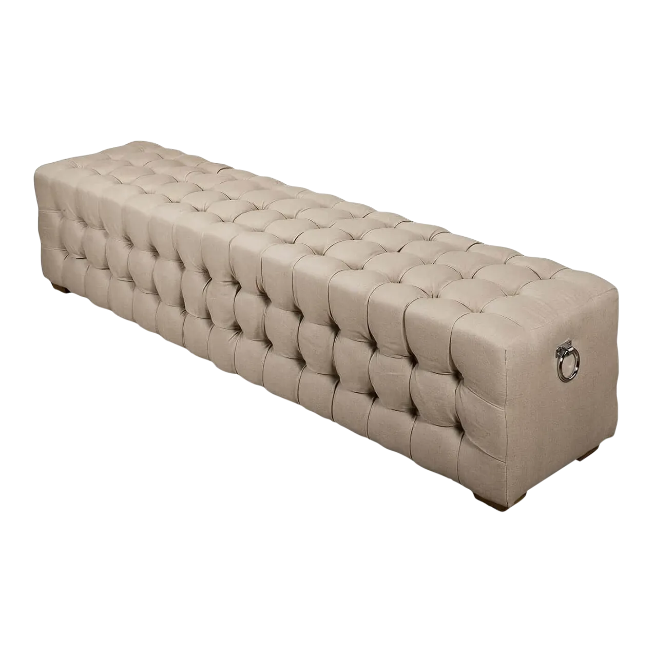 Modern Tufted Upholstered Bench | Chairish