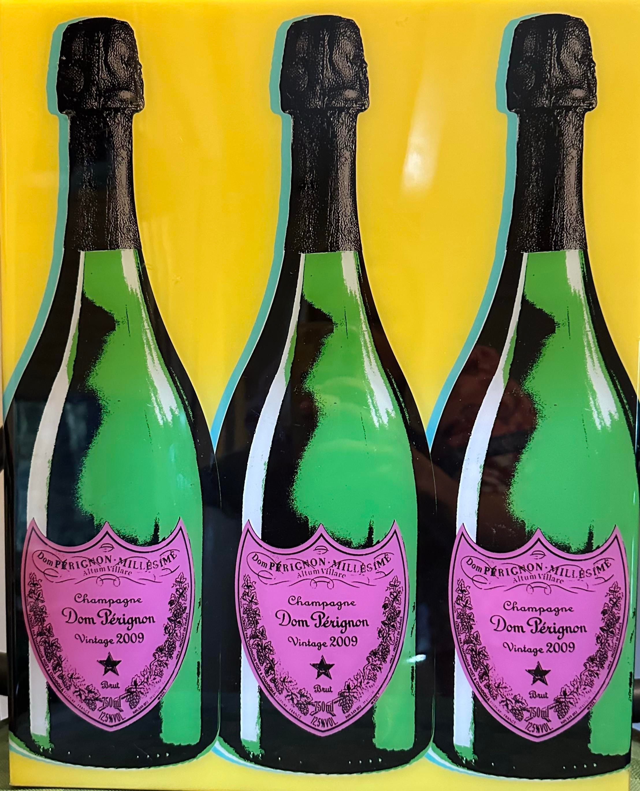 Dom P Acrylic Pop Art Painting by Artist, Peter Marcus Green | Chairish