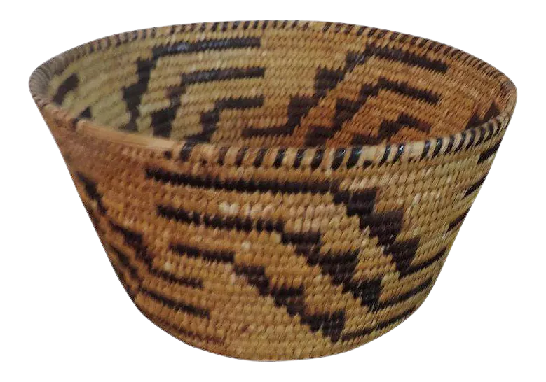 19th Century Native American Indian Basket | Chairish