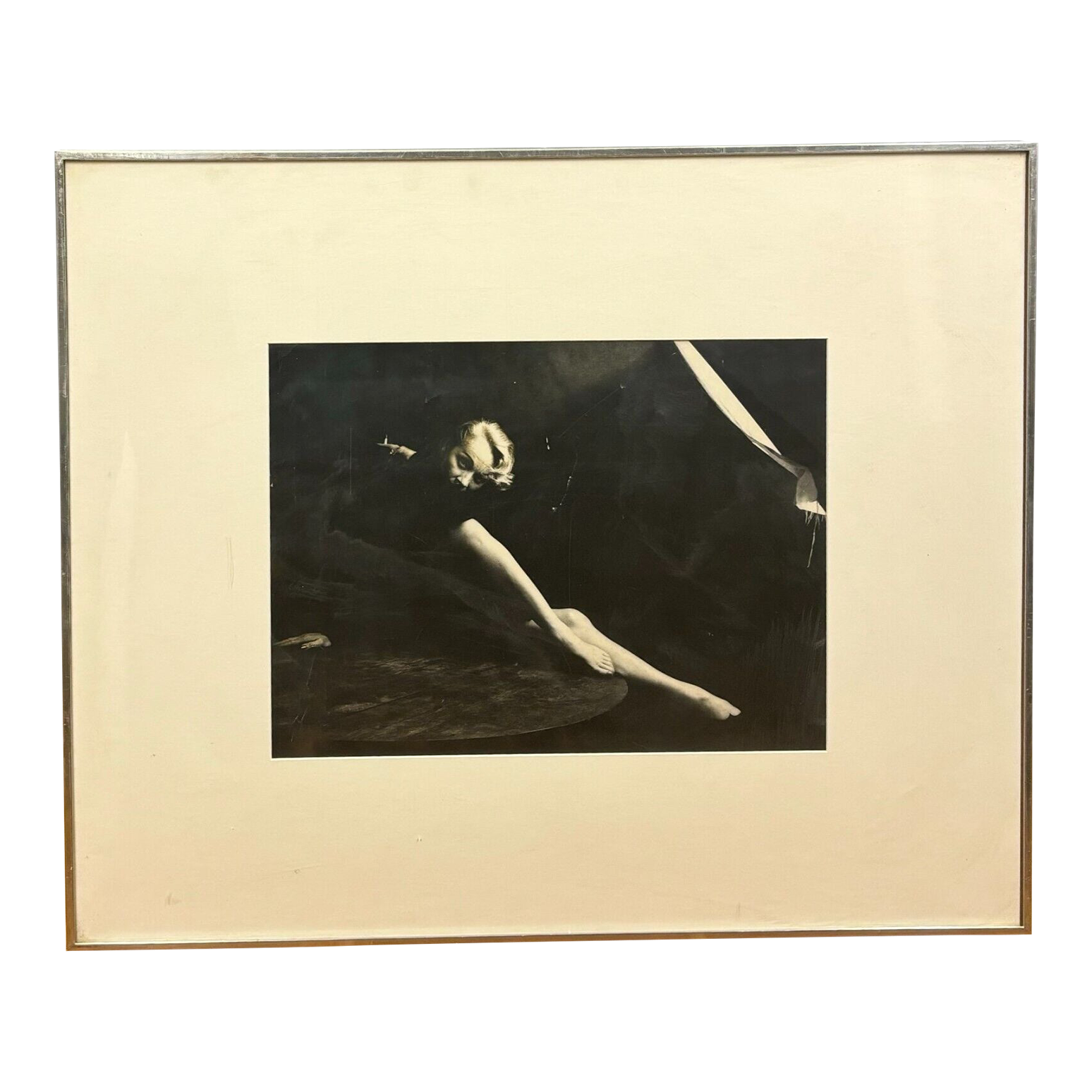 Original Milton Greene 'marlene Dietrich Smoking on Table' Signed ...