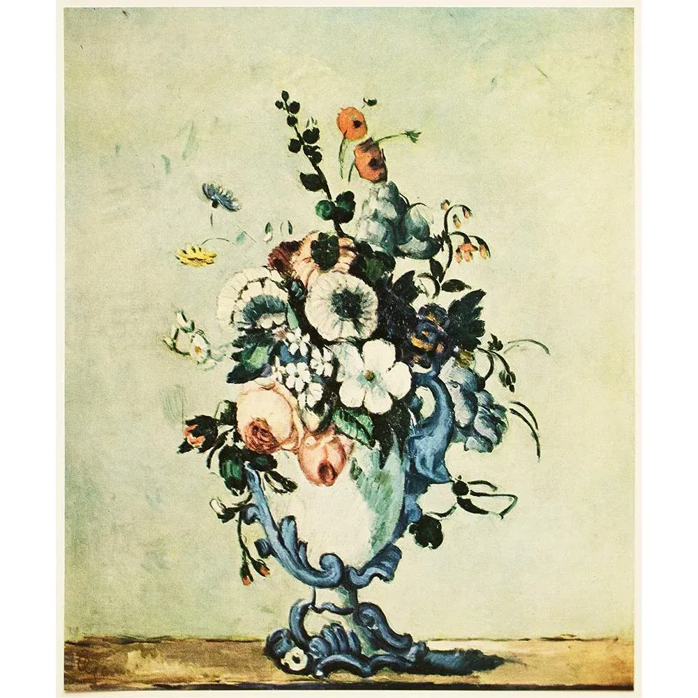 spring flowers cezanne