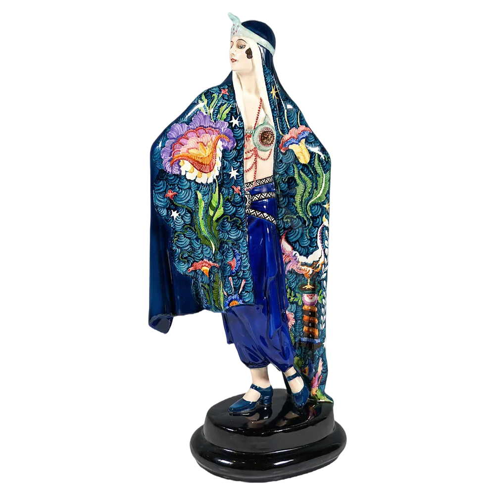 Large Art Deco Odalisque Aida attributed to Josef Lorenzl, 1925 | Chairish