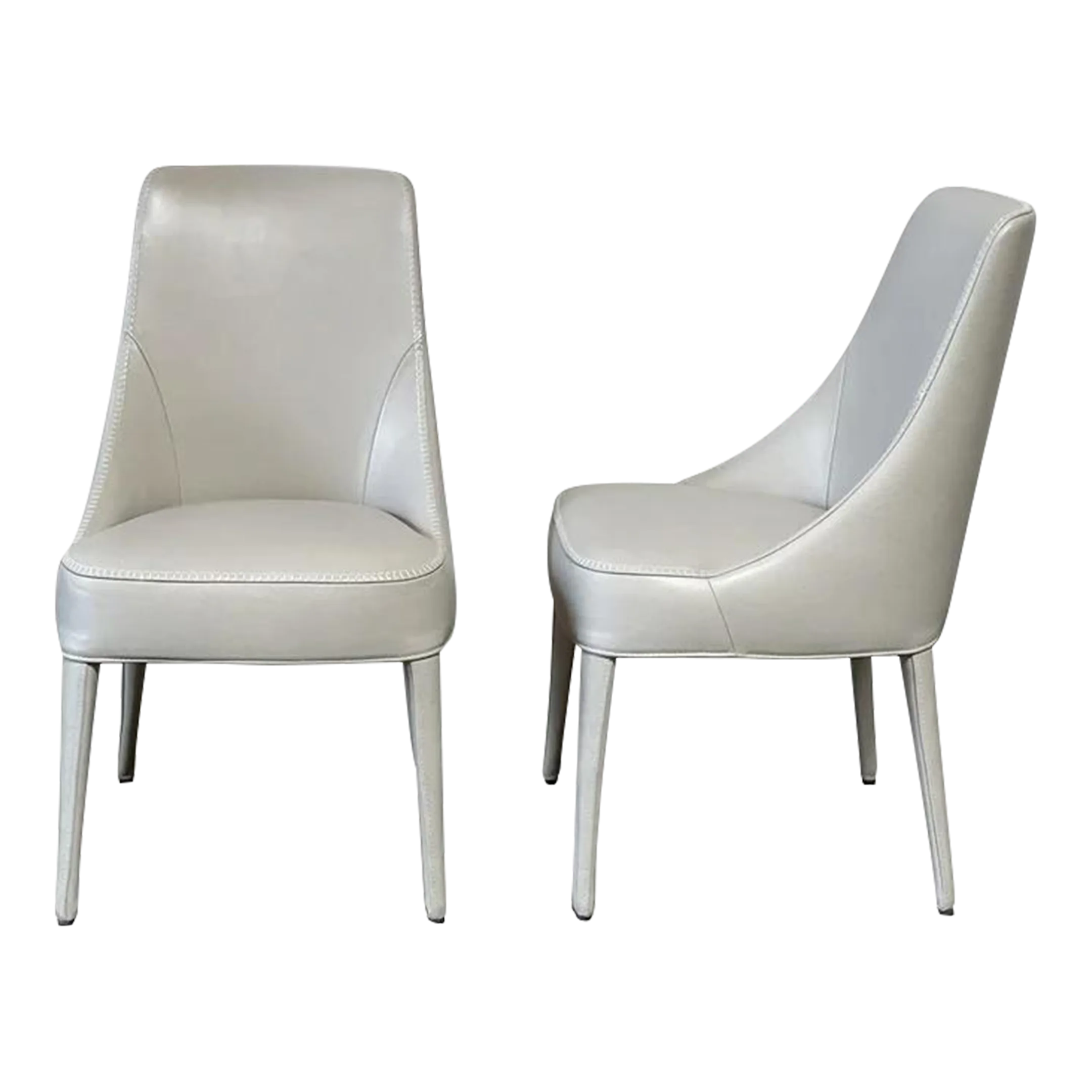 Set of Two Febo Dining Side Chair by Antonio Citterio for Maxalto ...
