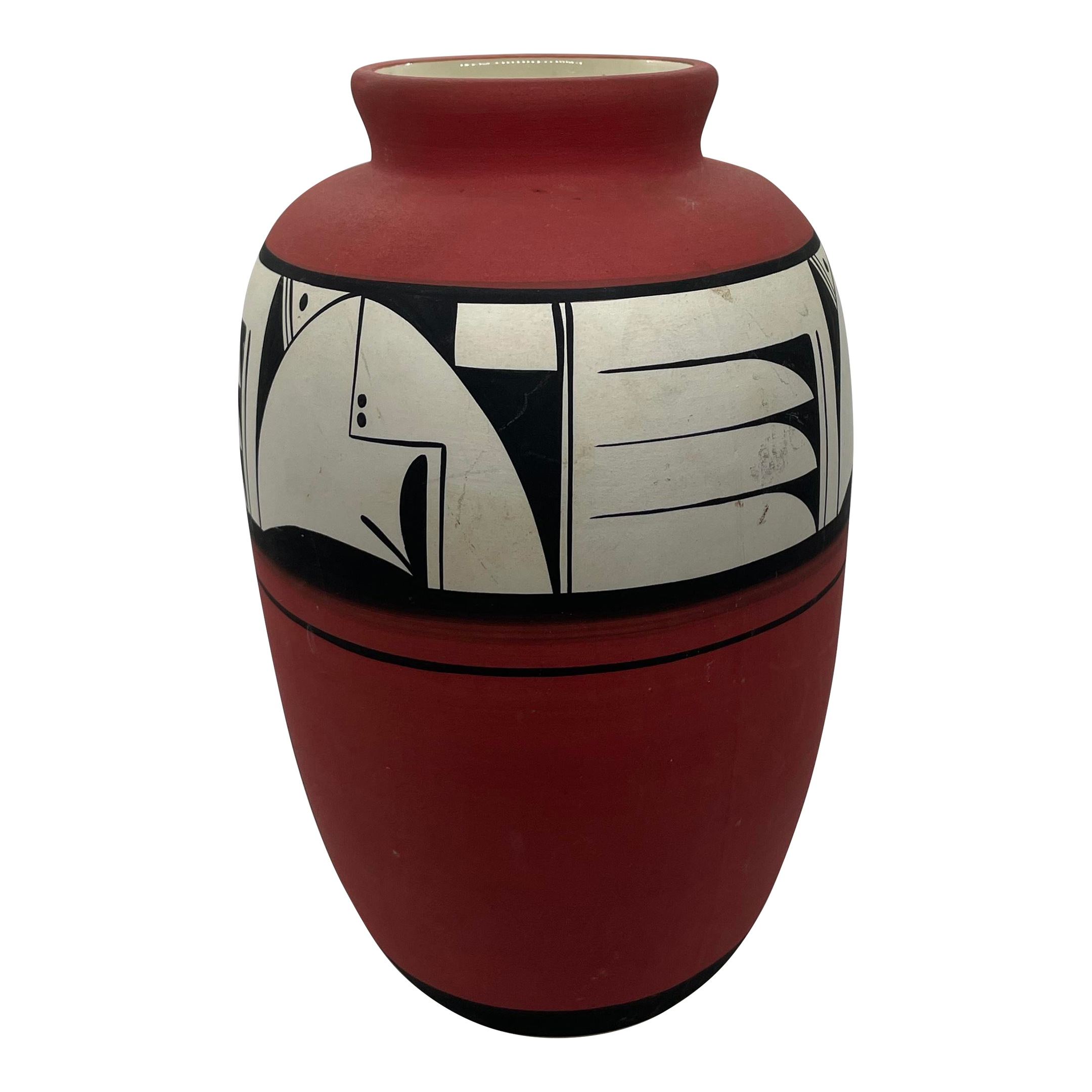 Ute Mountain Tribe Native American Vase | Chairish