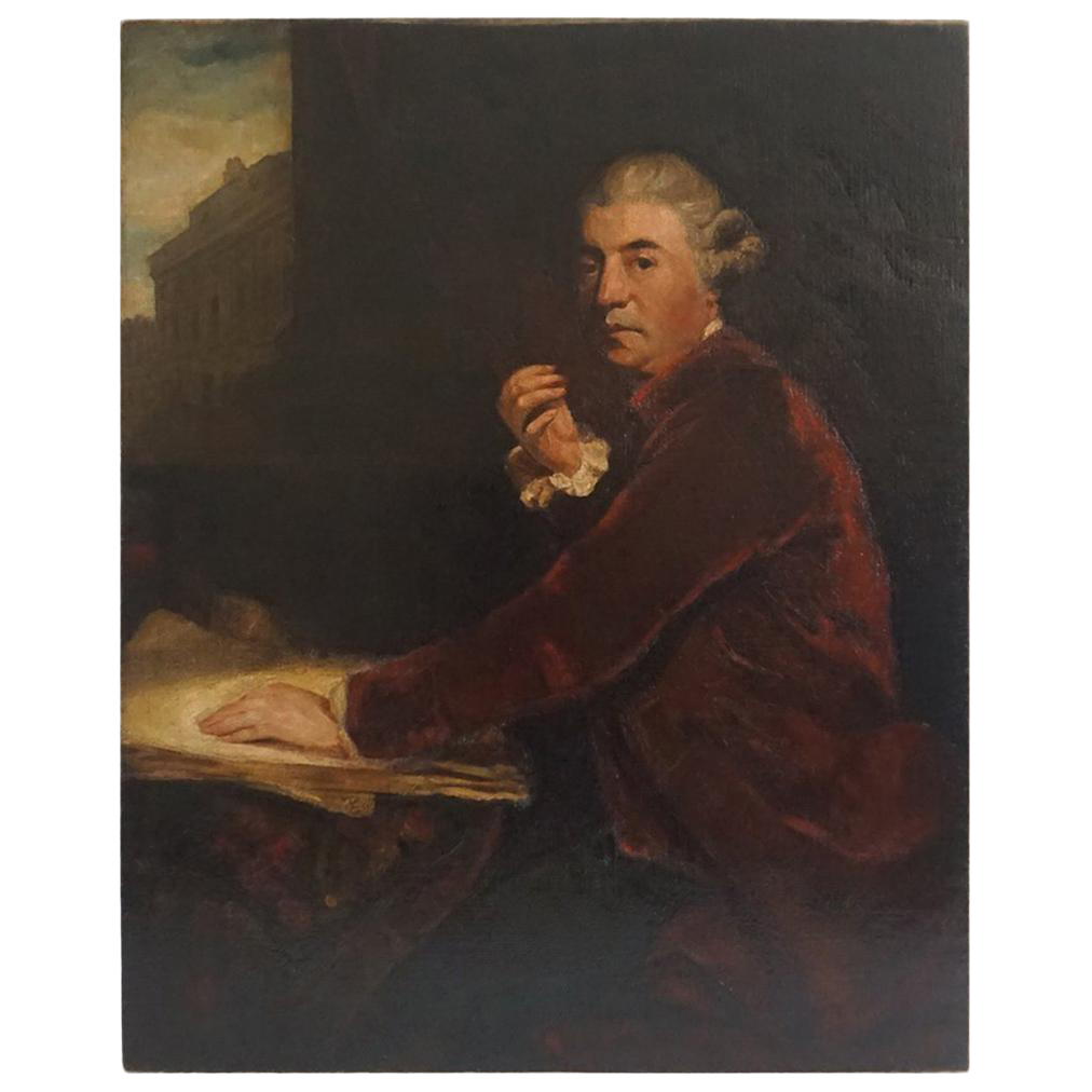 Architect William Chambers Portrait After Joshua Reynolds, Circa 1800 ...