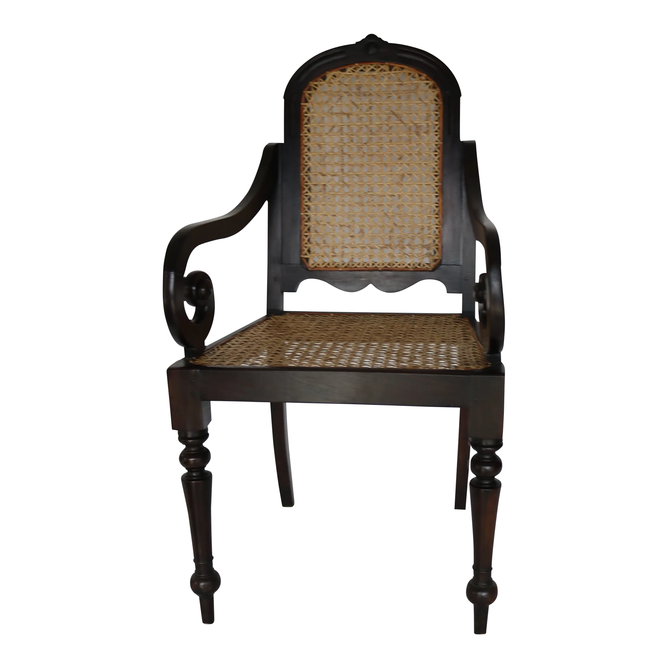1920s Sri Lankan Jackwood Chair | Chairish