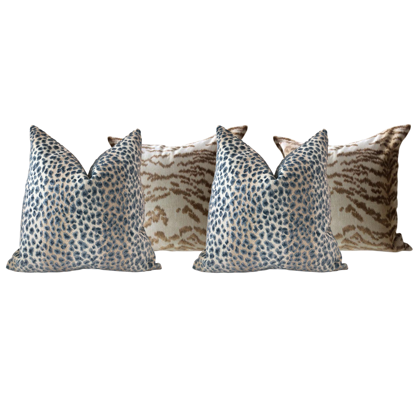 Cowtan & Tout Animal Print Designer Pillow Bundle in "Ocelot" and ...
