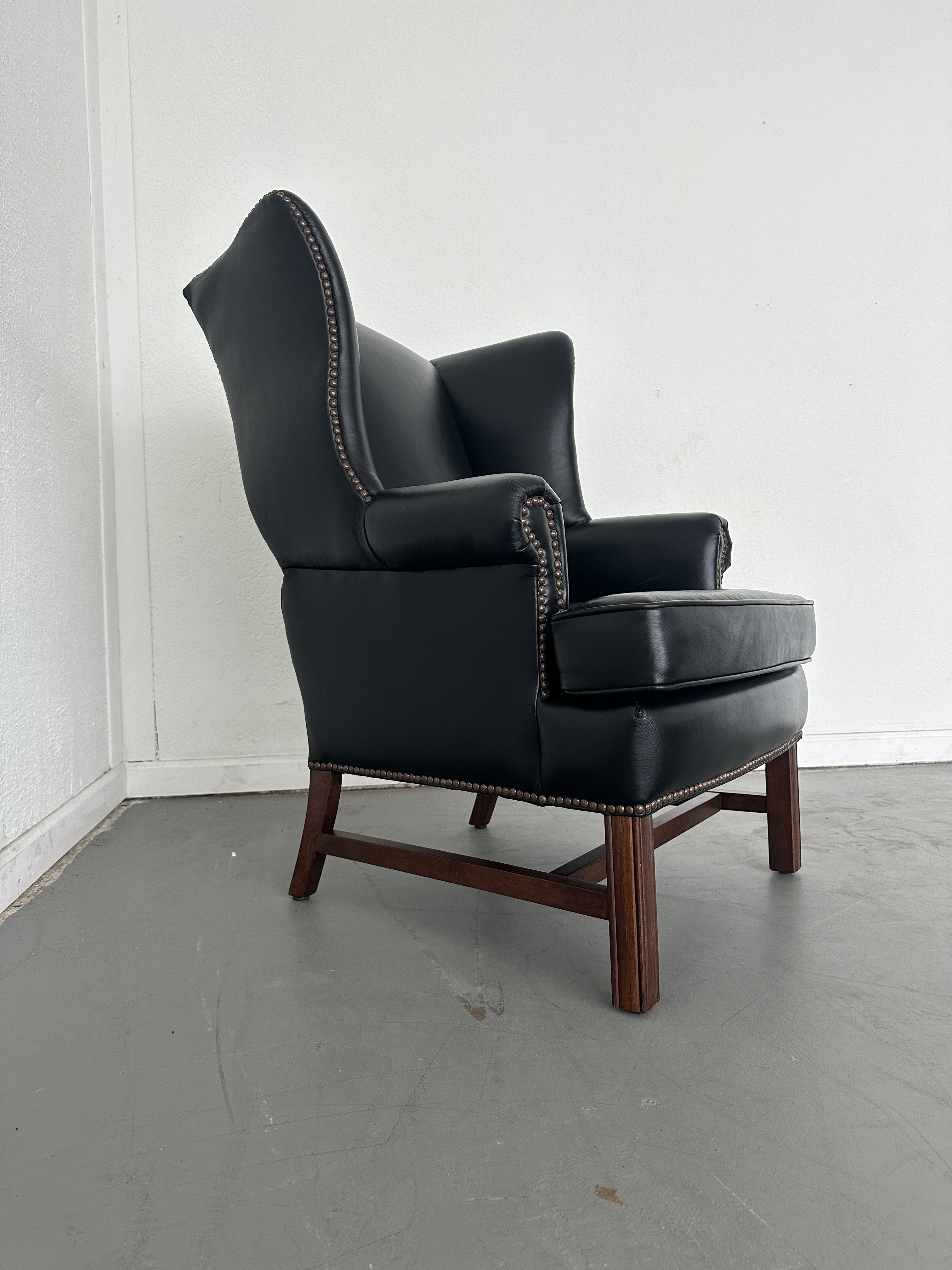 Pottery Barn Thatcher Leather Chair