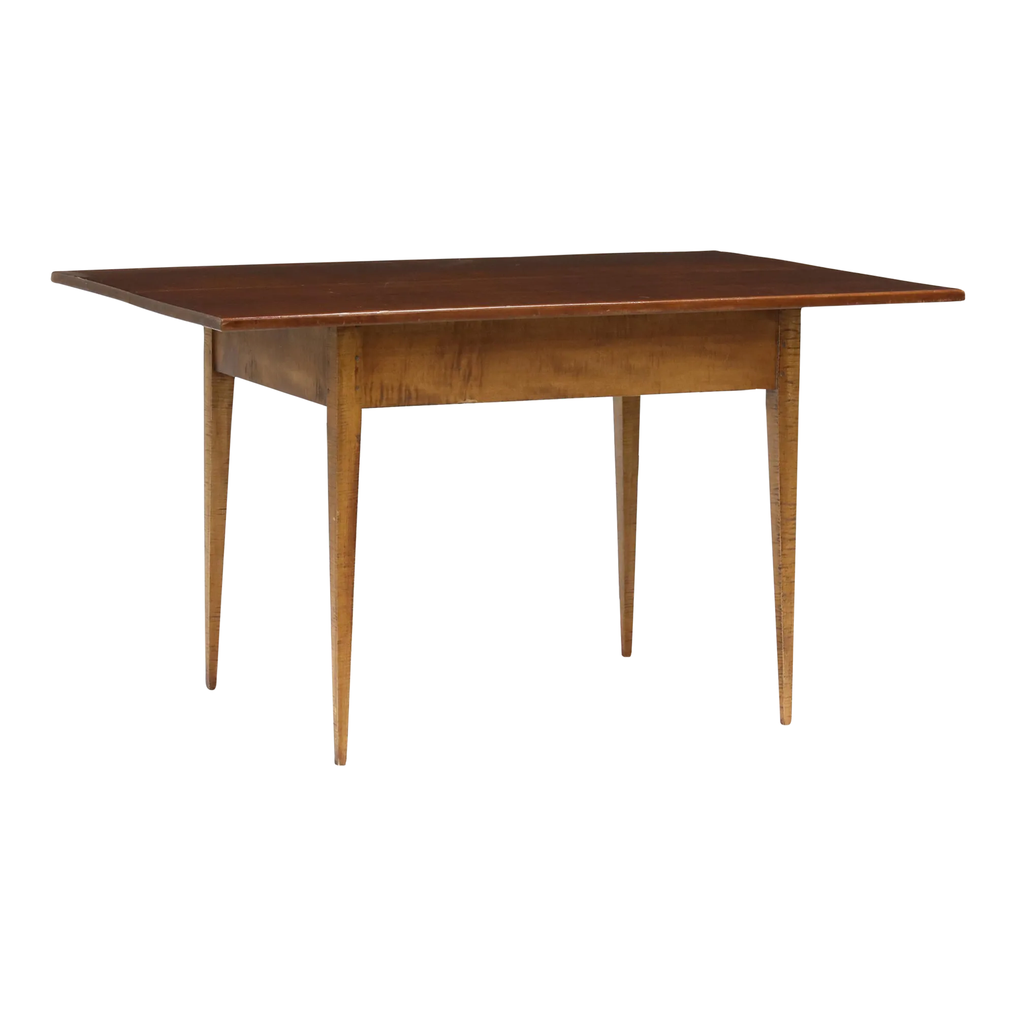 Late 20th Century Federal Style Cherry Farm Table | Chairish